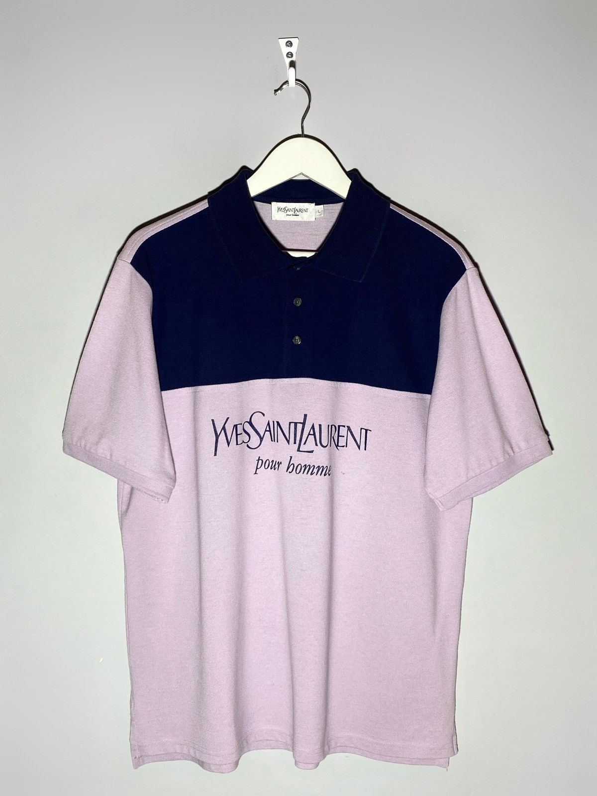 Vintage Vintage Yves Saint Laurent Polo T-shirt y2k streetwear style | Grailed