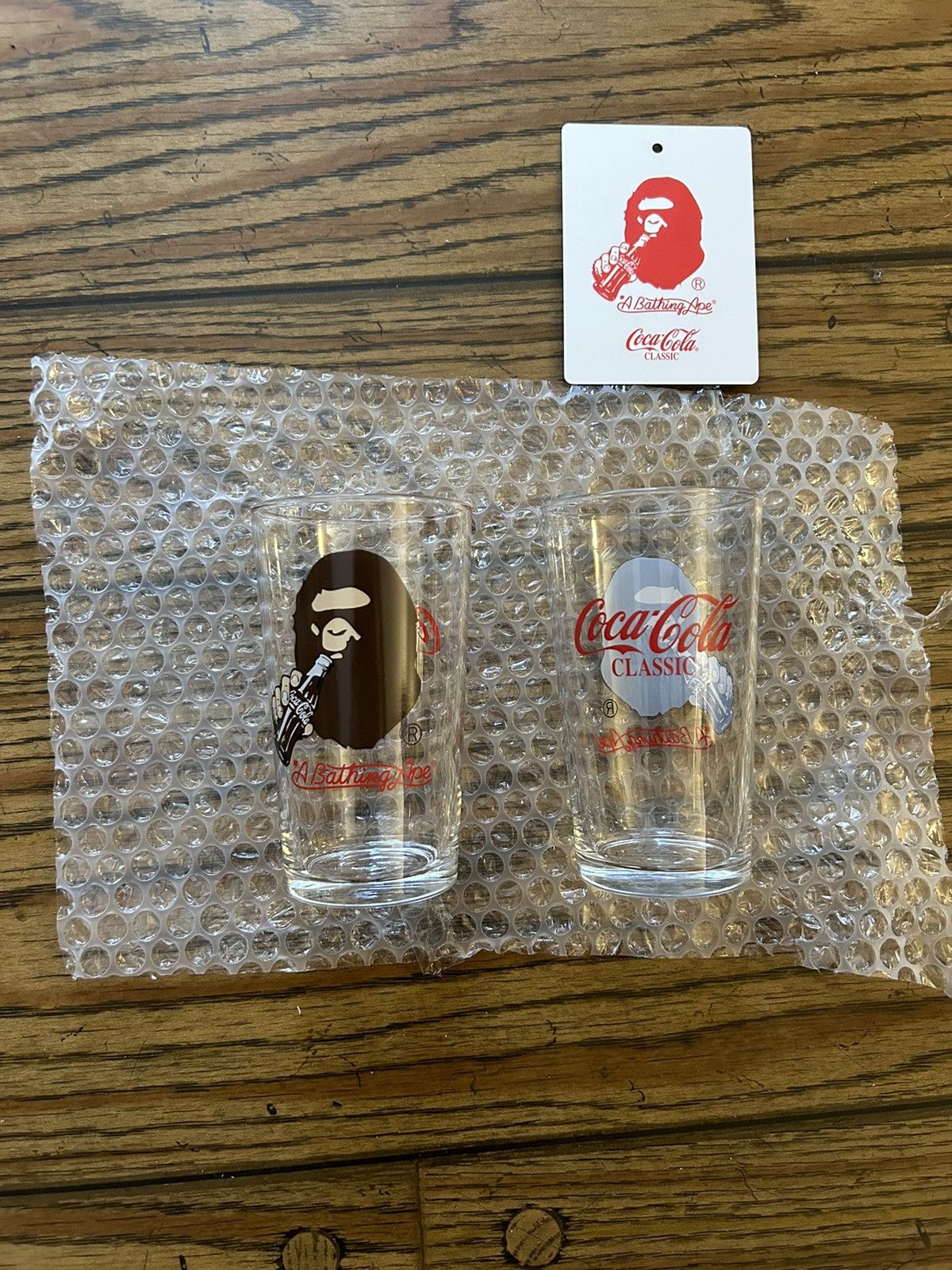 Bape × Coca Cola Bape x Coca Cola Glass | Grailed