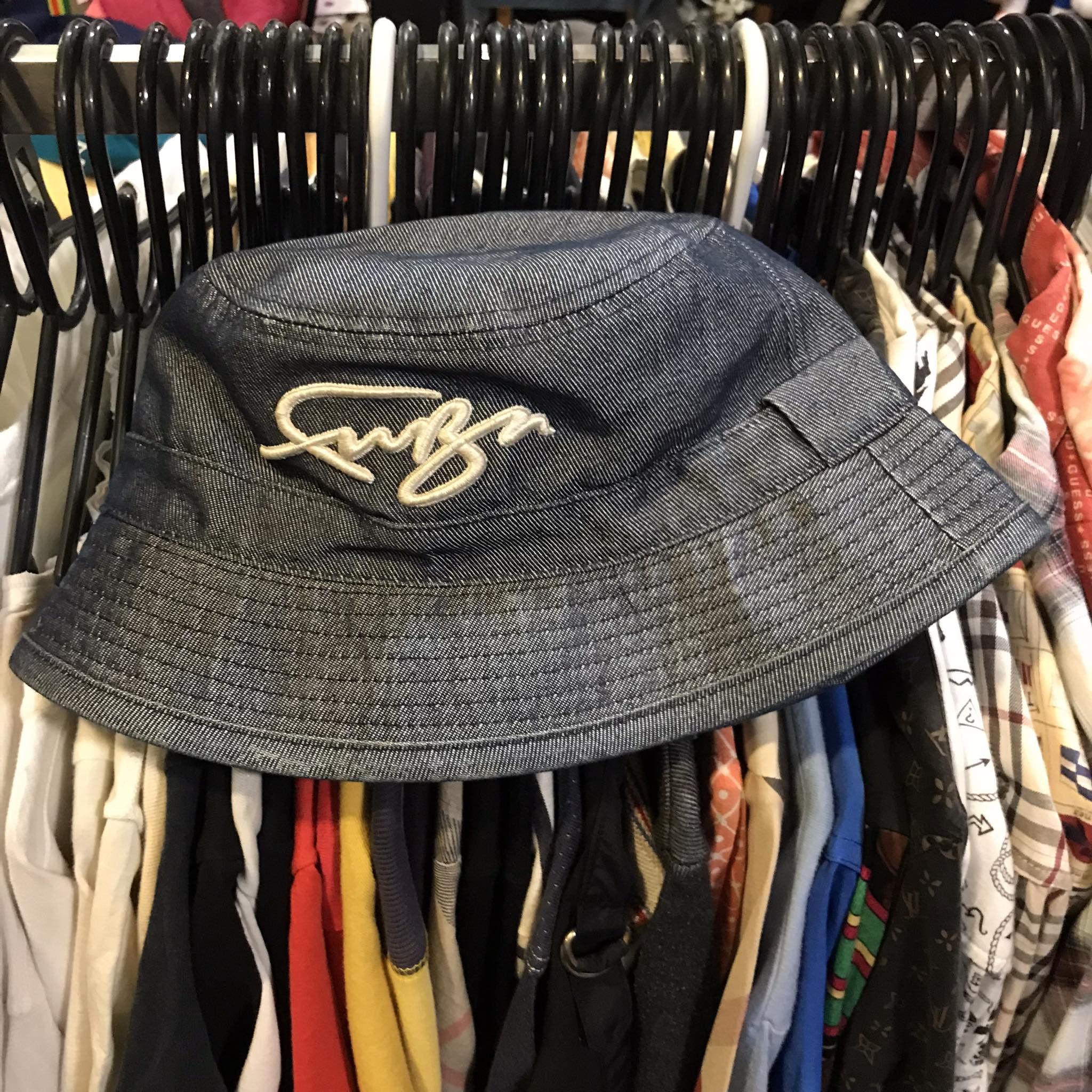 Fubu × Vintage FUBU Bucket Hat Embroidered Logo 00s | Grailed