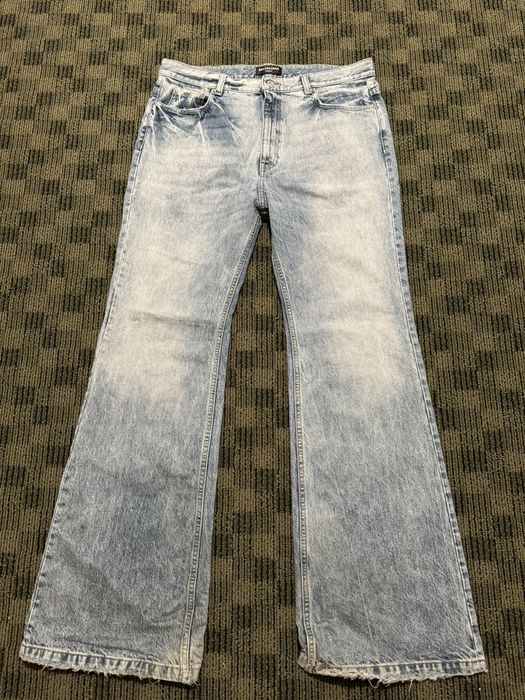 Balenciaga BALENCIAGA FLARED DENIM / LOST TAPE COLLECTION | Grailed