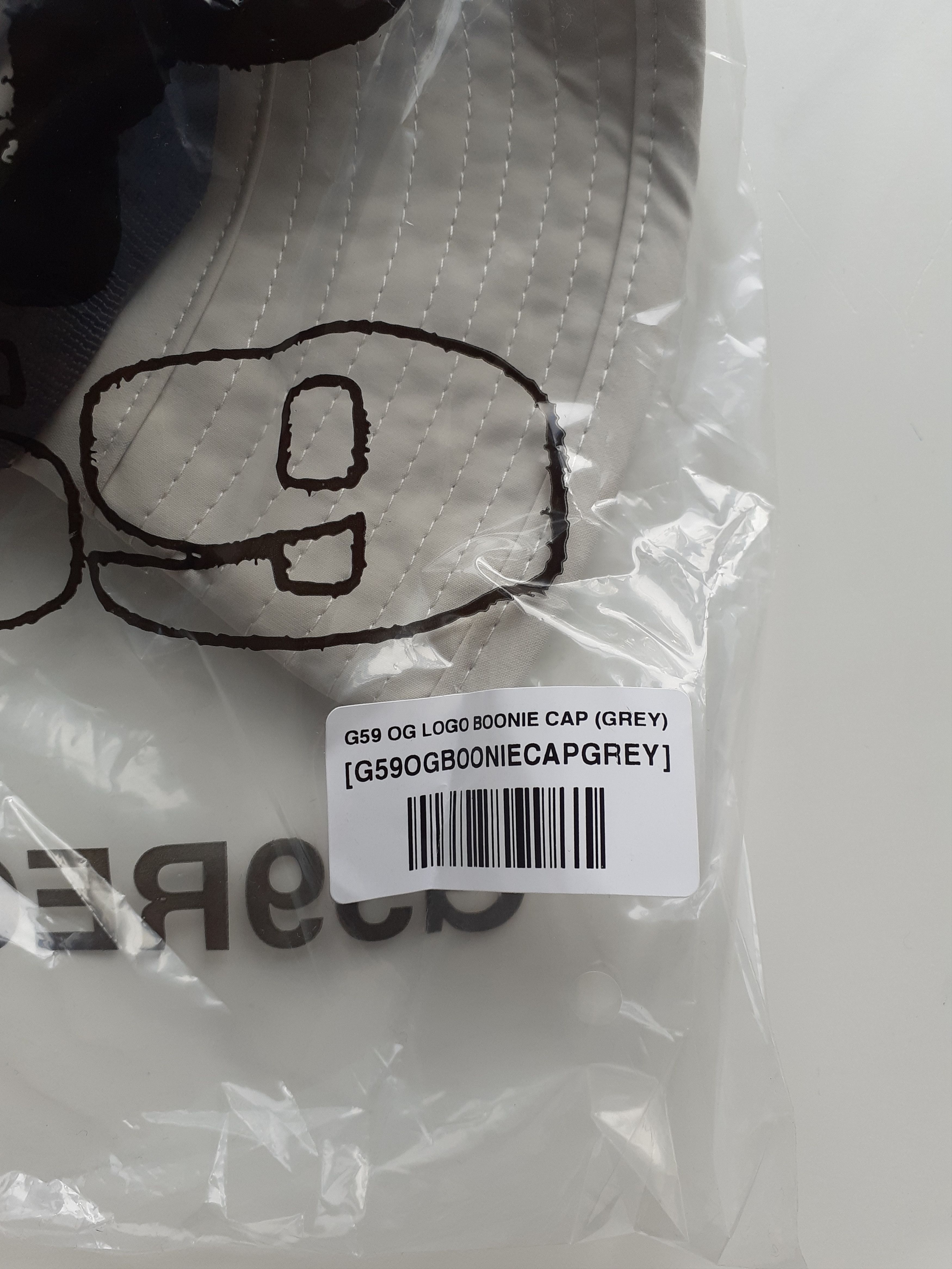 G59 Records × Pouya & $uicideboy$ Merch G59 SUICIDEBOYS $B OG LOGO BOONIE CAP (GREY) | Grailed