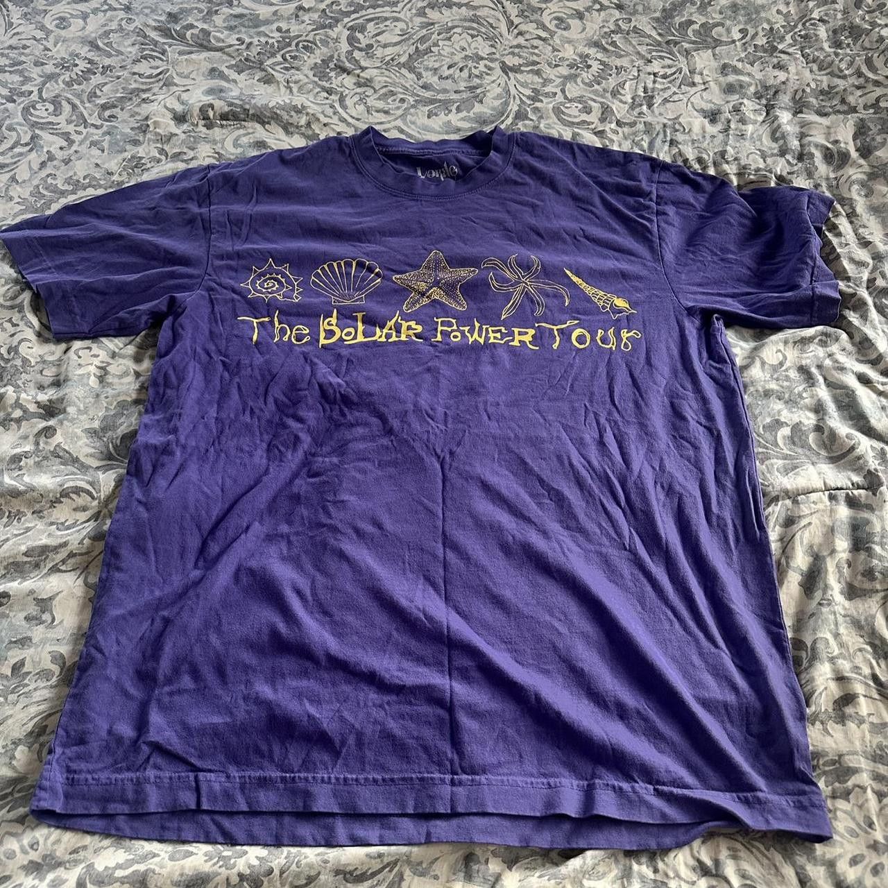 Vintage Lorde "Solar Power Tour" Tee in Rare Colorway | Grailed