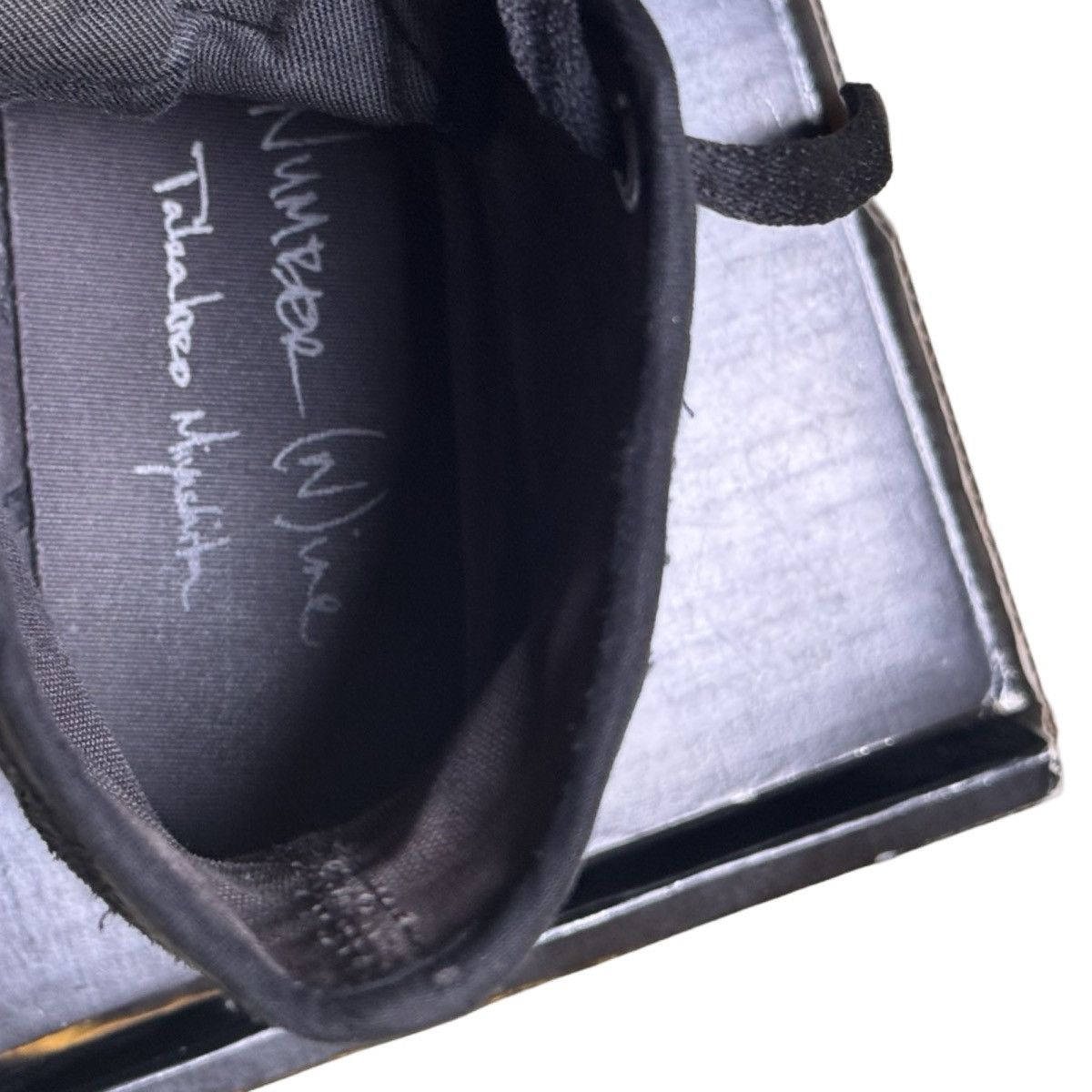 Number (N)ine Number (N)ine Crying Heart Patchwork Shoes AW03 Touch Me ...