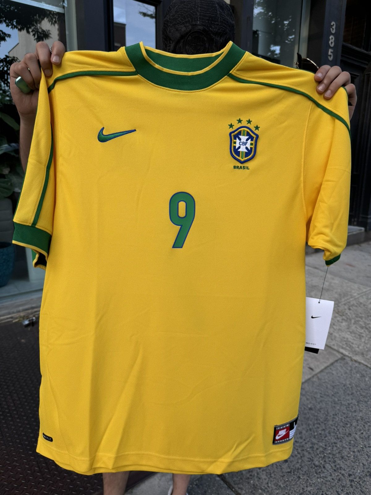 Nike Nike Brazil 1998 Reissue Soccer Jersey Ronaldo XL | Grailed