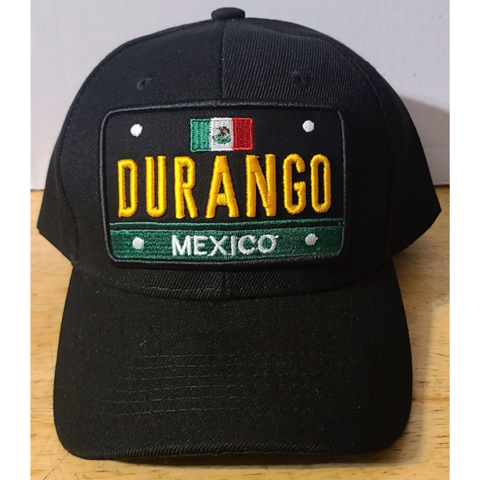 Durango DURANGO MEXICO STATE MEXICAN FLAG BASEBALL CAP ( BLACK ) | Grailed