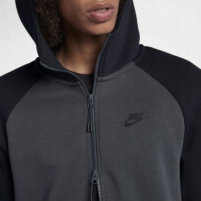 Nike Hoodie Nike Tech Fleece zipped logo | Grailed