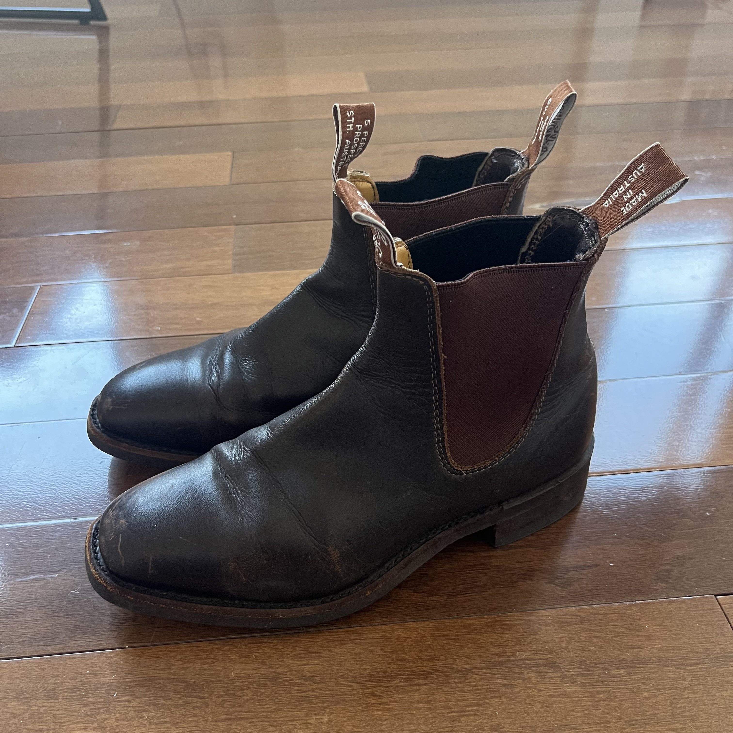 R.M. Williams RM Williams Brown Craftsman Chelsea Boots 4.5G | Grailed