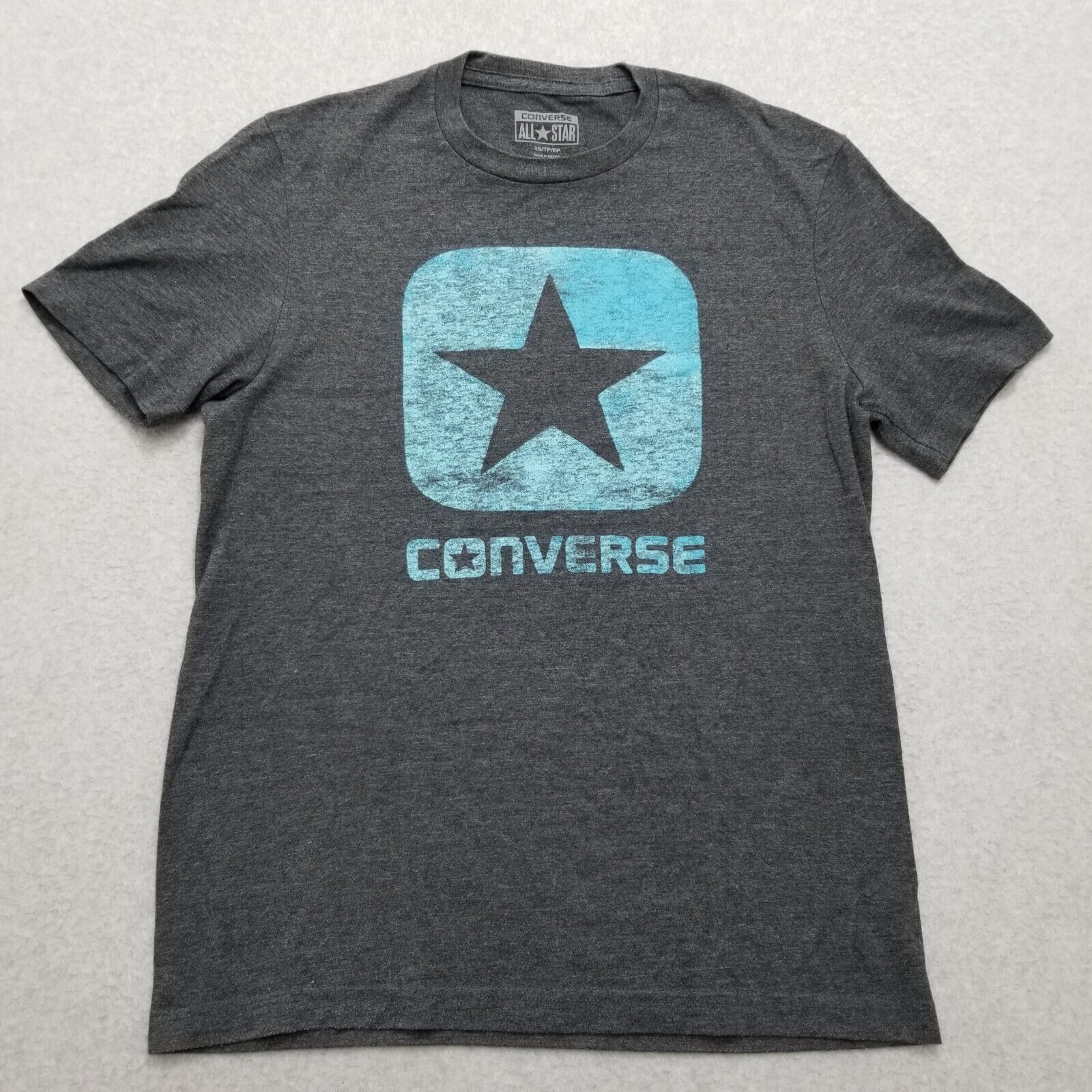 Converse Converse Shirt Mens XS Short Sleeve All Star Spell Out | Grailed
