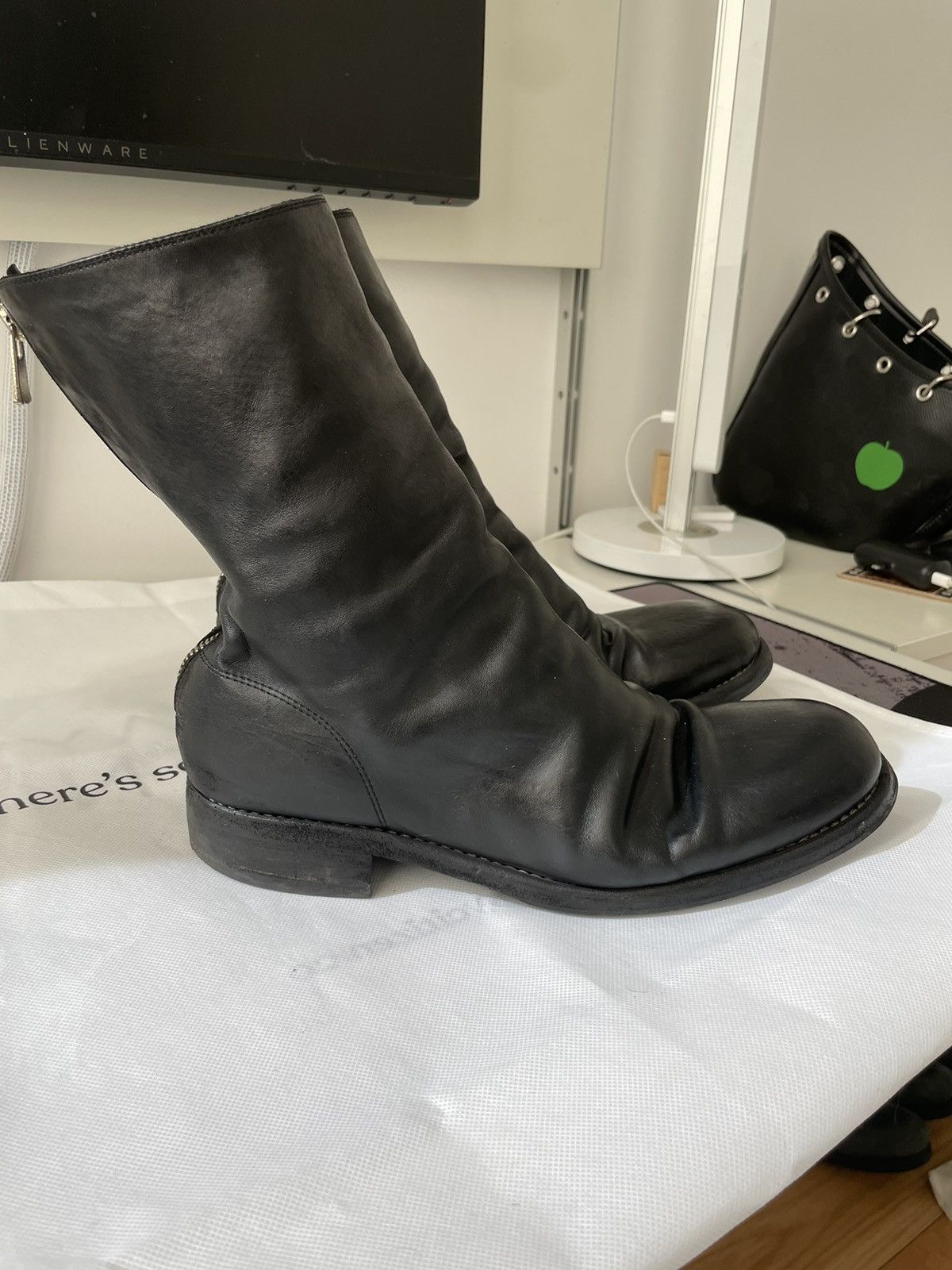 Guidi Guidi 988 classic back zip boot sz 45 | Grailed