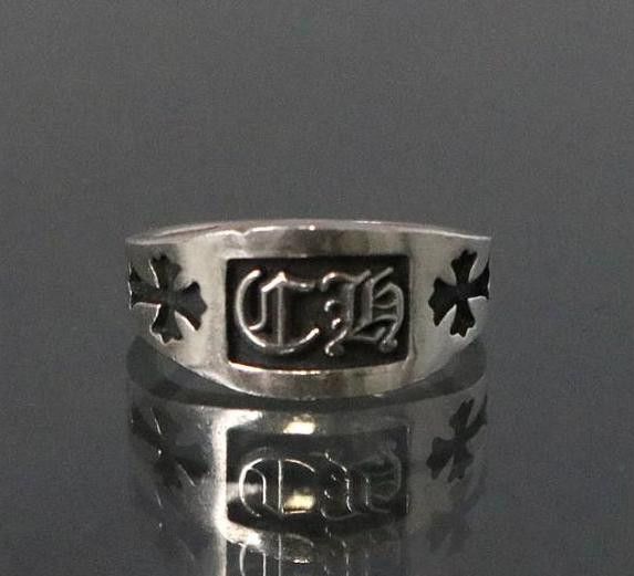 Chrome Hearts Chrome Hearts CH Crest Ring - Size 0 | Grailed