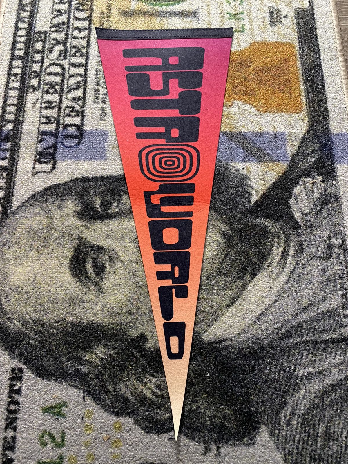 Travis Scott Travis Scott Astroworld Flag Merch | Grailed