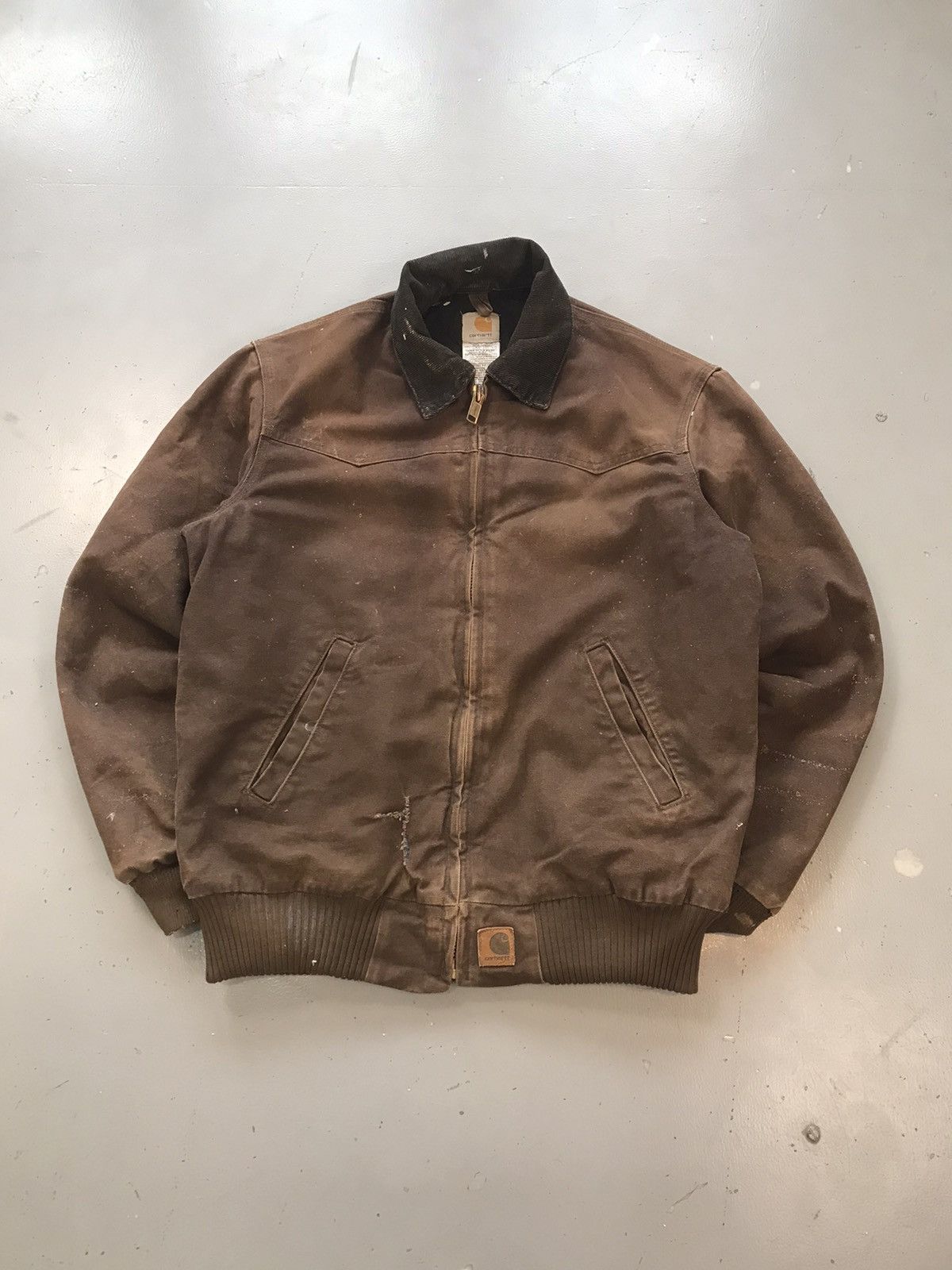 Carhartt × Streetwear × Vintage Vintage Carhartt J14 DKB Santa Fe blanket line jacket | Grailed