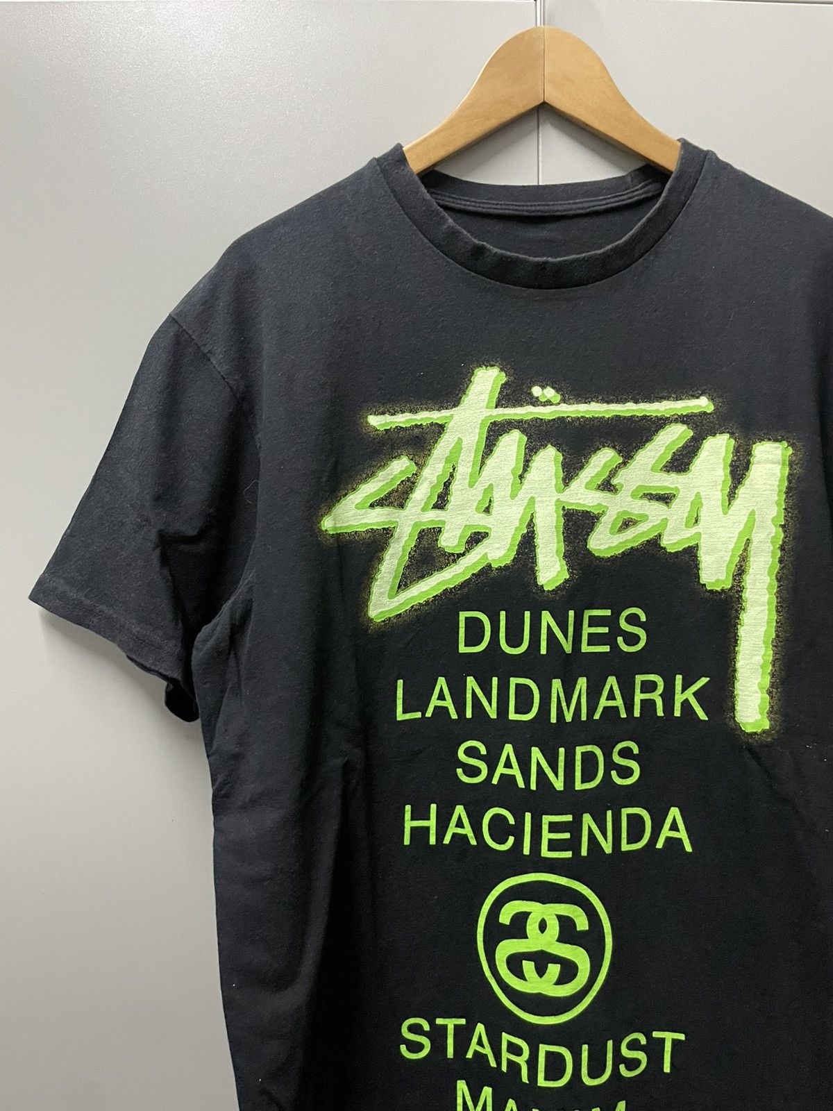 Stussy × Very Rare × Vintage Vintage Stussy Neon " Run Rebel Run ...