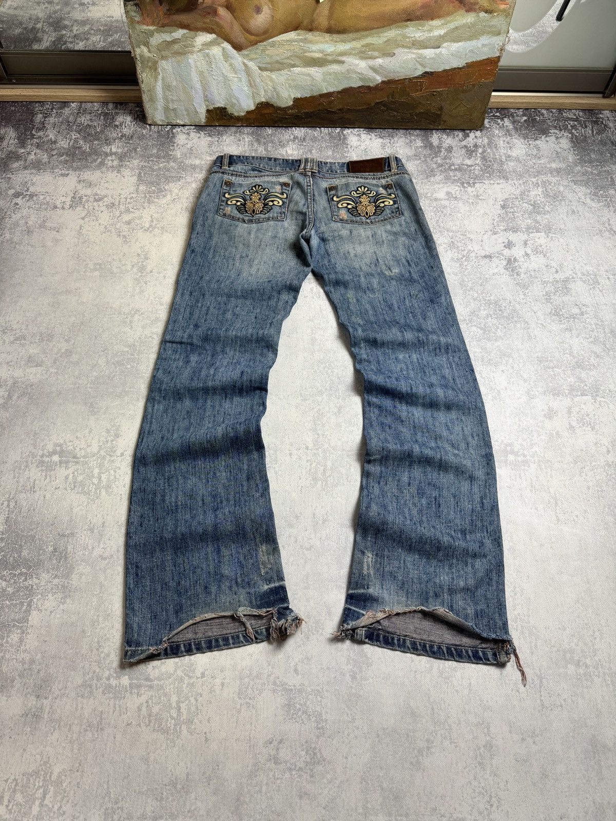 Avant Garde × If Six Was Nine × Japanese Brand 90s Mogul Flared ...