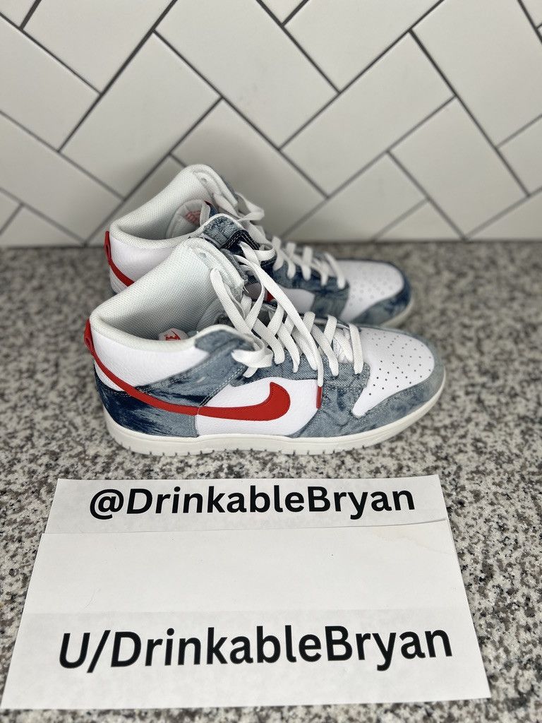 Nike Nike Dunk High Washed Denim Pack | Grailed