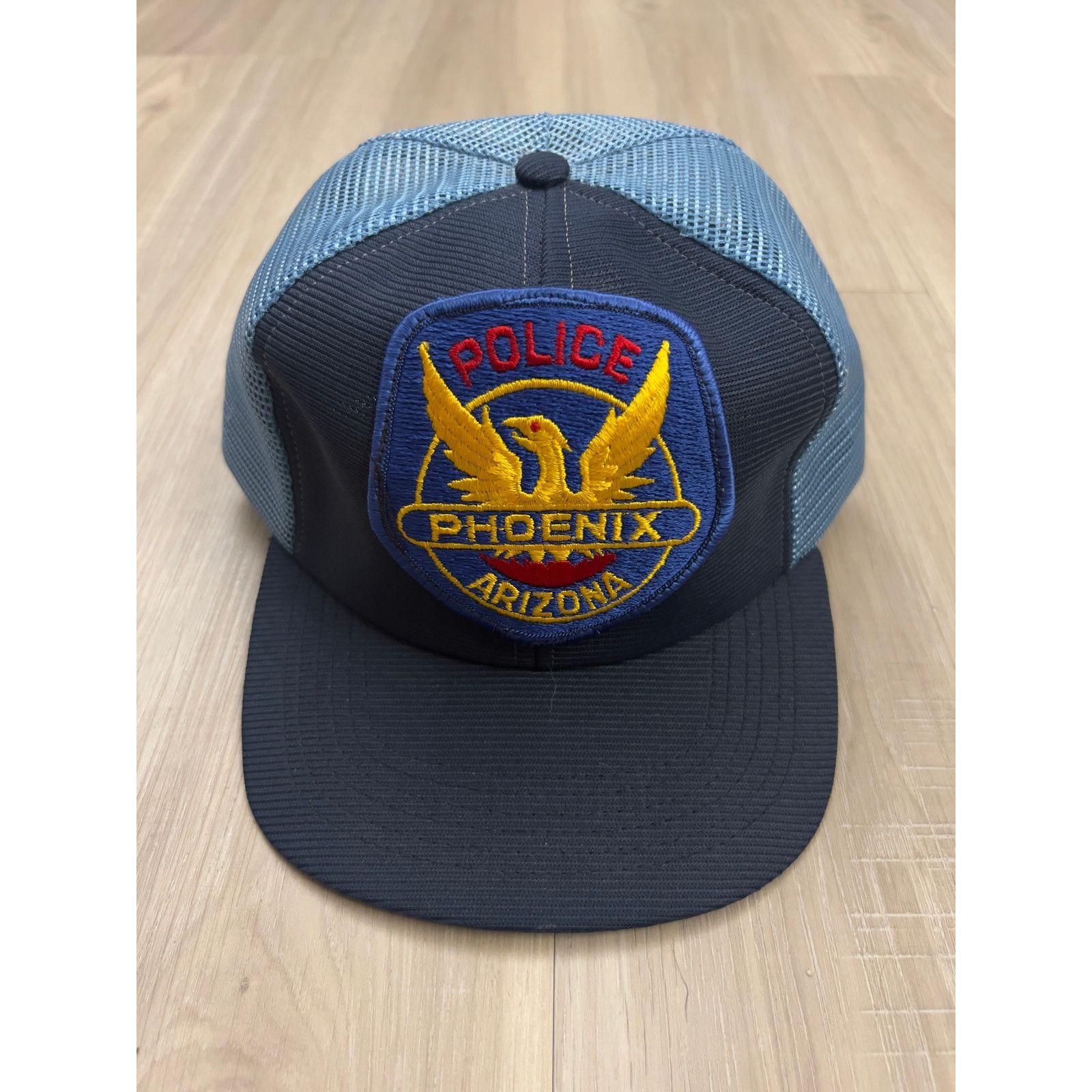 Police × Trucker Hat × Vintage Vintage 80's Phoenix Arizona Police ...
