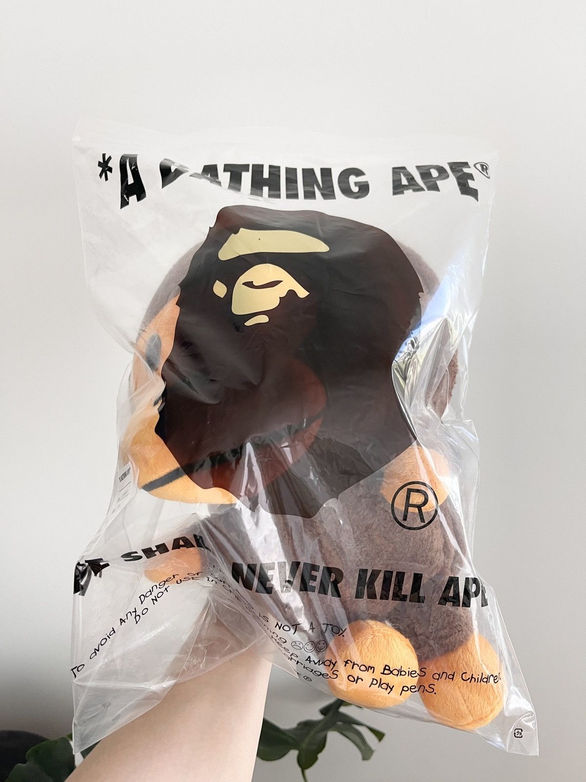 Bape STEAL! BAPE Baby Milo Plush Backpack Bag | Grailed