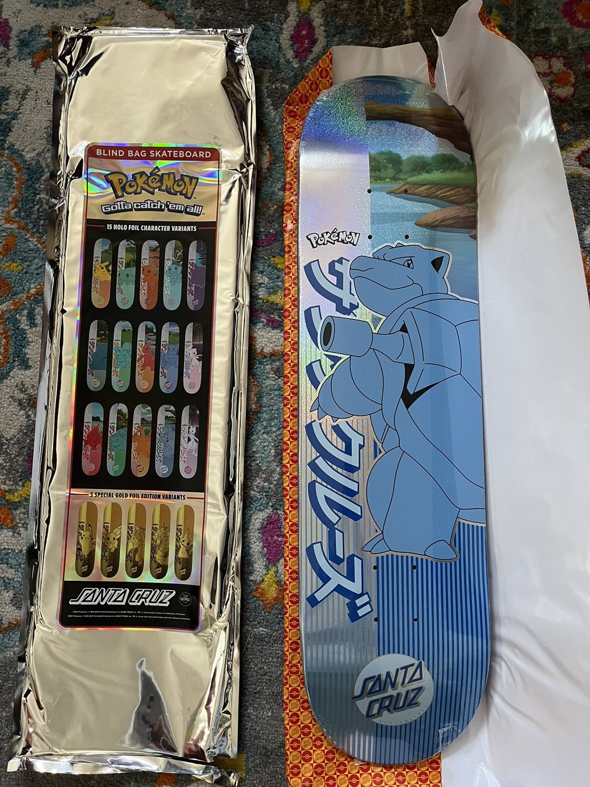 Santa Cruz Skateboards Santa Cruz Pokémon BLASTOISE | Grailed