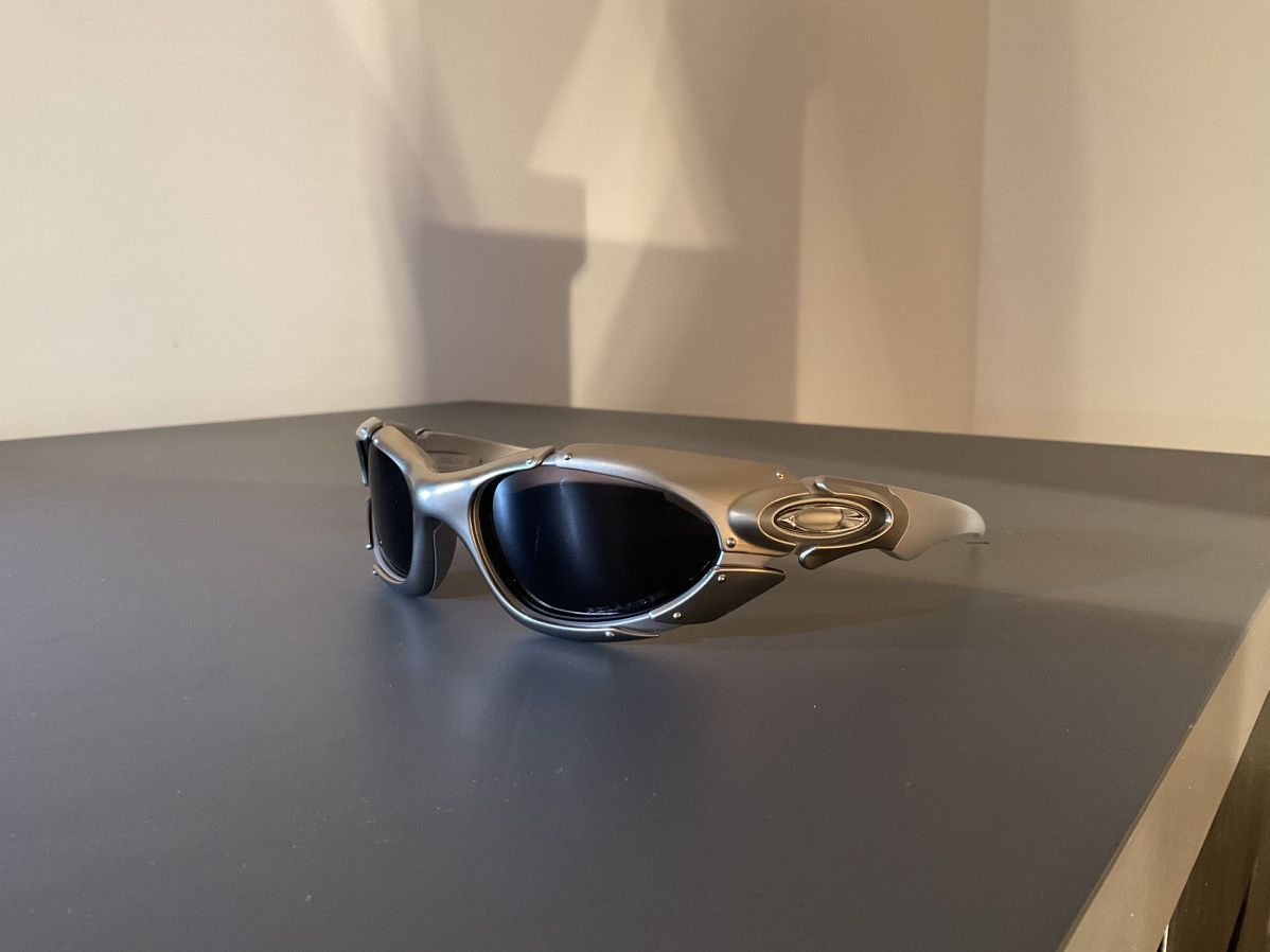 Oakley Vintage Oakley “Plate” Polarized Sunglasses Metal Frame | Grailed
