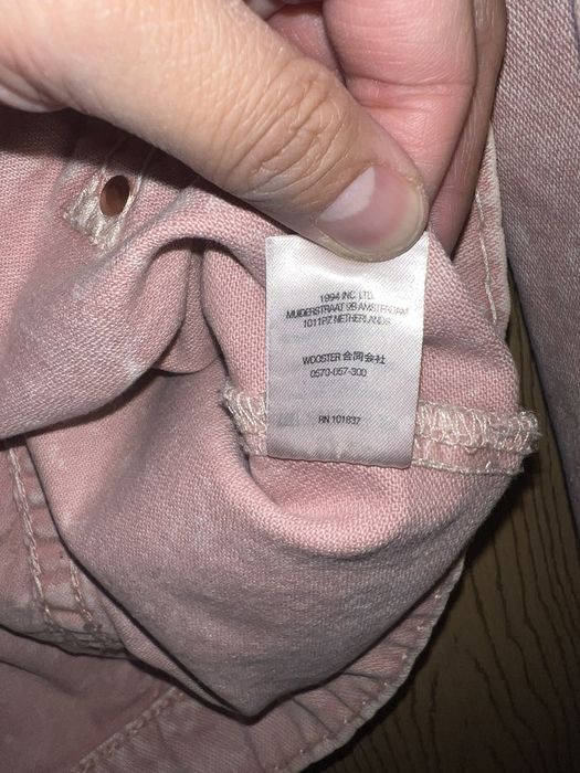 Supreme Supreme True Religion Pink Denim Jacket Sz L | Grailed