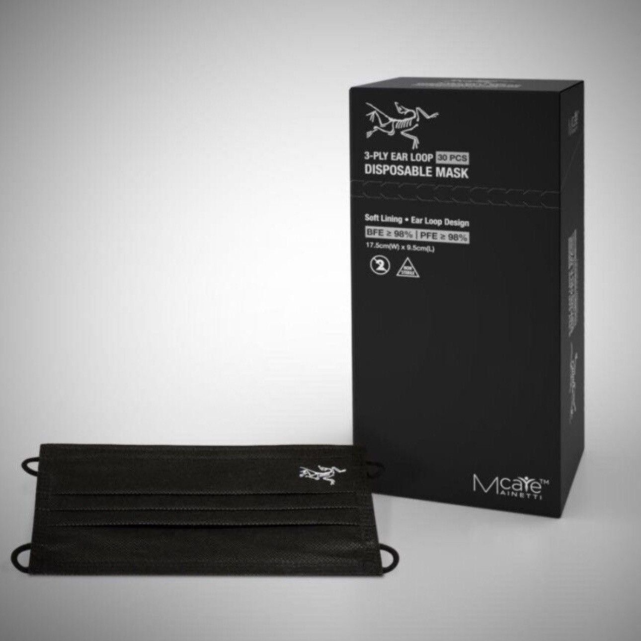Arc'teryx Arcteryx 3-PLY EAR LOOP 30 PCS DISPOSABLE Face MASK | Grailed