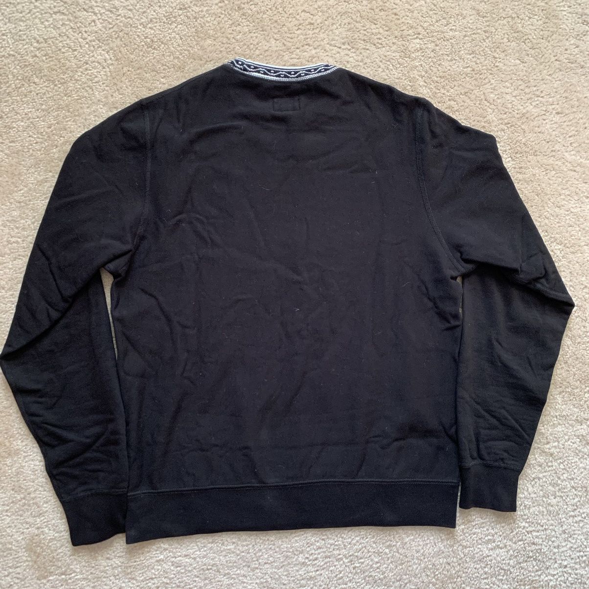 Noah Noah NYC Jacquard Polka Dot Collar Crewneck Sweatshirt Noah Noah NYC Jacquard Polka Dot Collar Crewneck Sweatshirt