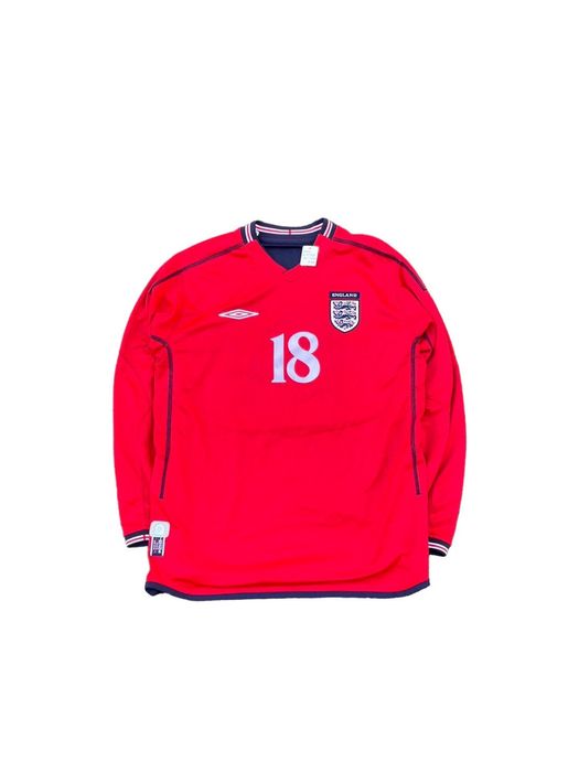 Umbro Umbro 2002 England Reversible No.18 HARGREAVES | Grailed