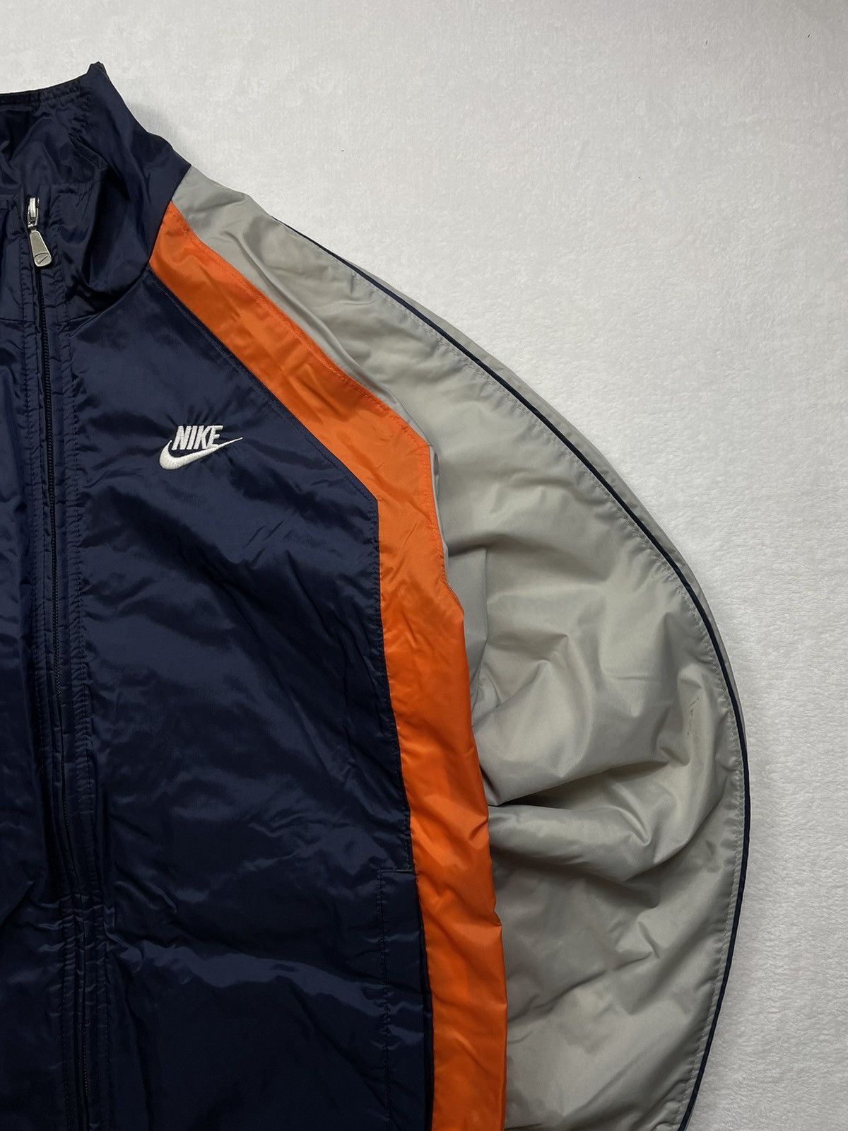 Nike ⚙️ NIKE SWOOSH LOGO RETRO Y2K 90’S TRACK JACKET | Grailed