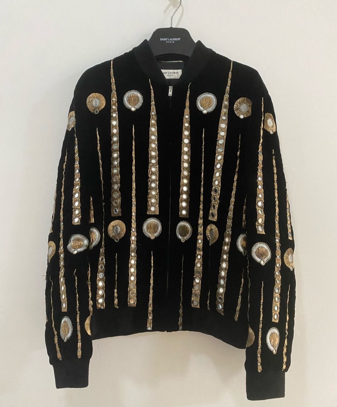 Saint Laurent Paris Saint laurent Marrakech Jukebox Velvet Jacket | Grailed
