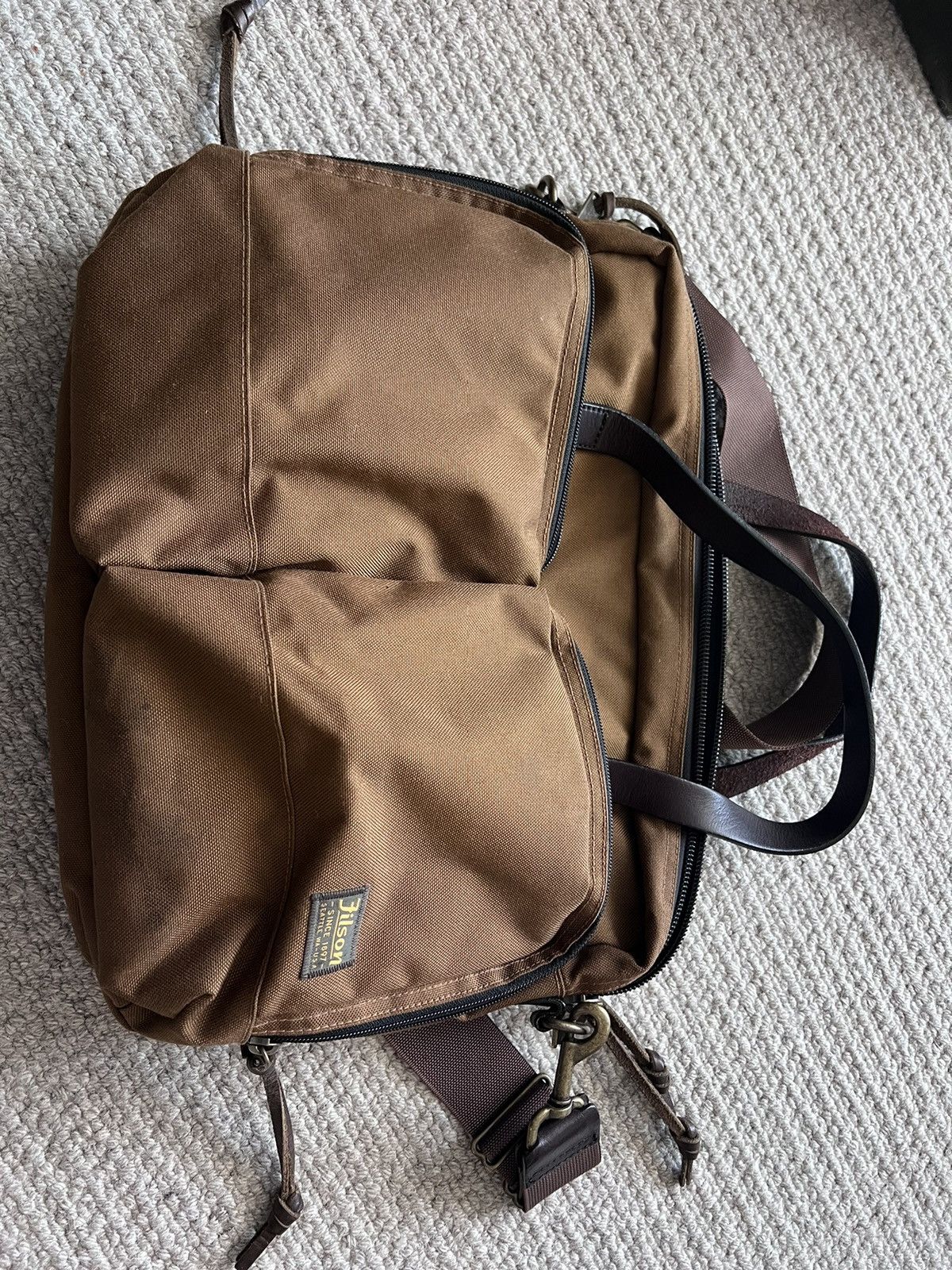 Filson Filson Dryden Briefcase Whiskey | Grailed