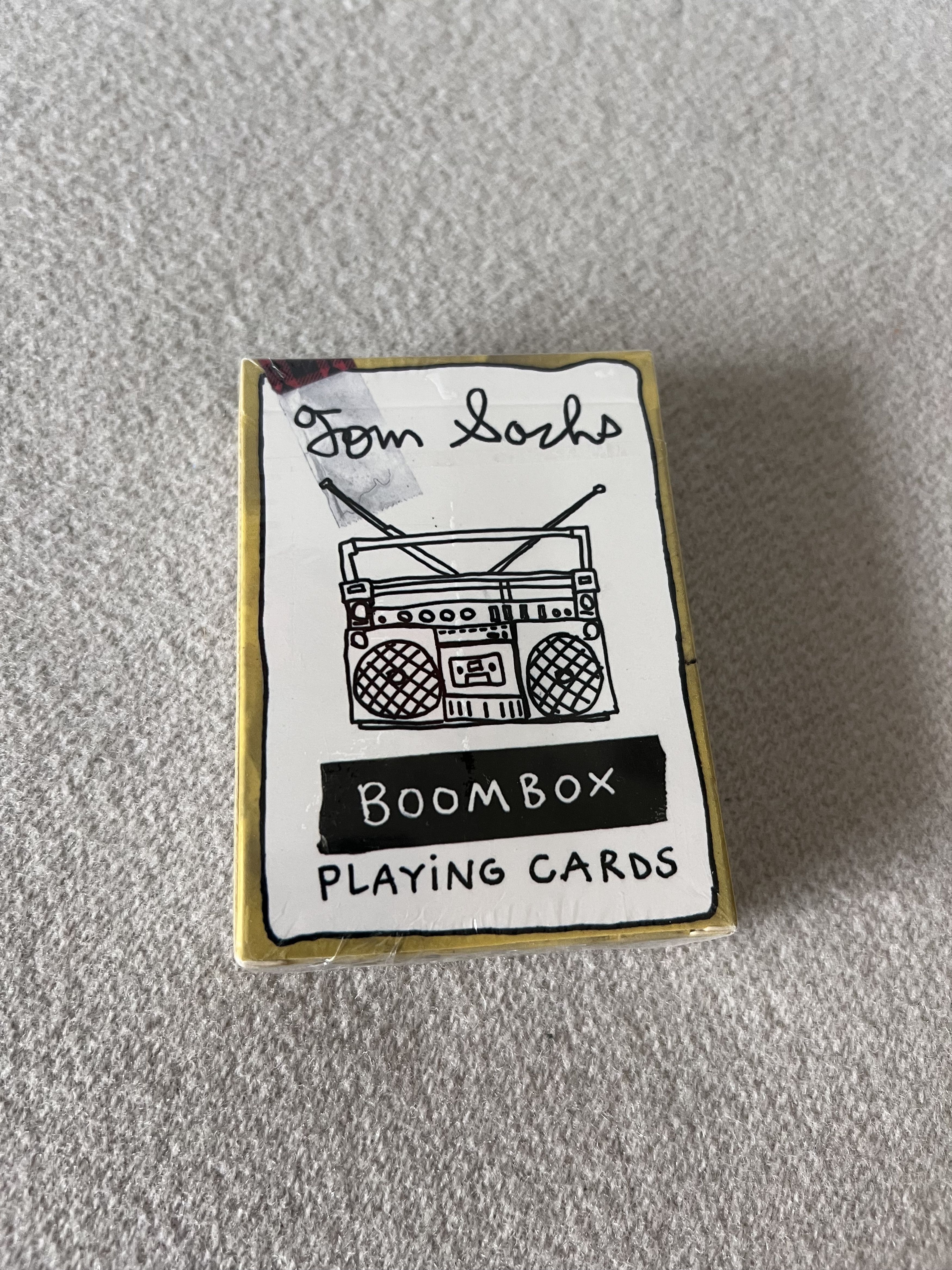 Tom Sachs Tom Sachs Boombox Playing Cards Deck | Grailed