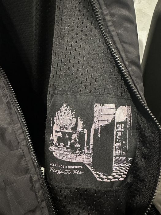 Alexander Digenova Alexander Digenova Checkered Track Jacket | Grailed