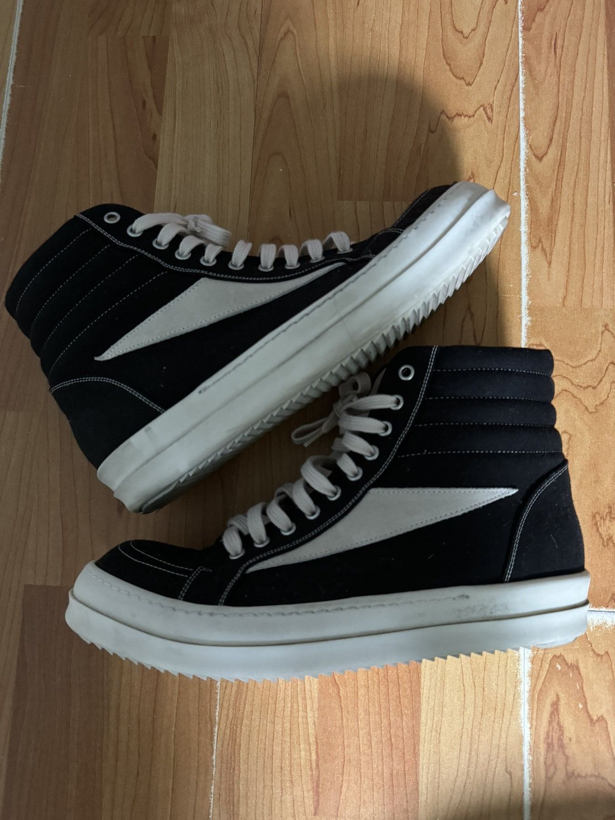 Rick Owens Rick Owens DRKSHDW Vintage High Top Sneaker Vans | Grailed