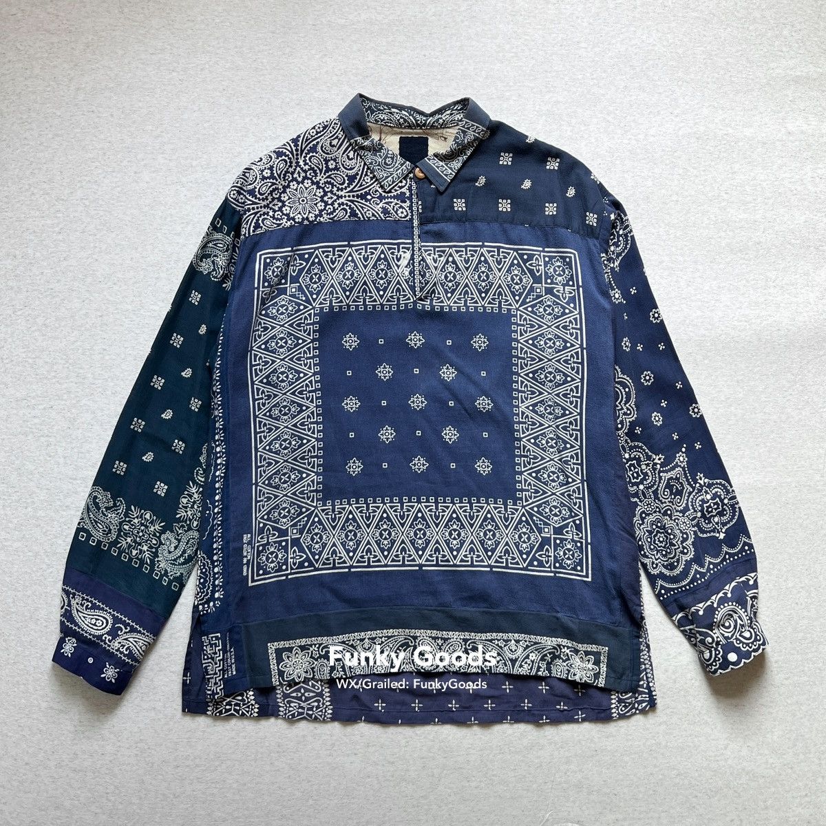 Visvim Visvim 18ss ICT Kerchief Tunic Shirt | Grailed