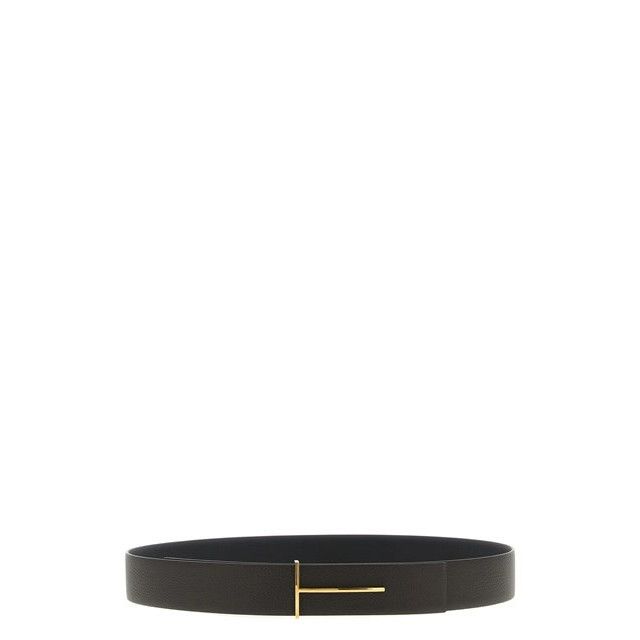 Tom Ford TOM FORD Blue/Black Slim 38mm T Belt New And Authentic (Men ...