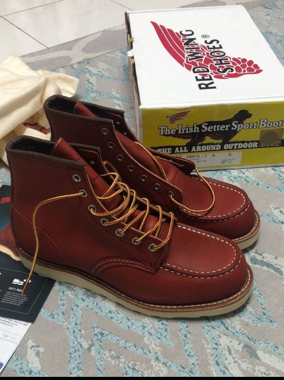 Red Wing Redwing 8875 Irish Setter Classic Moc | Grailed