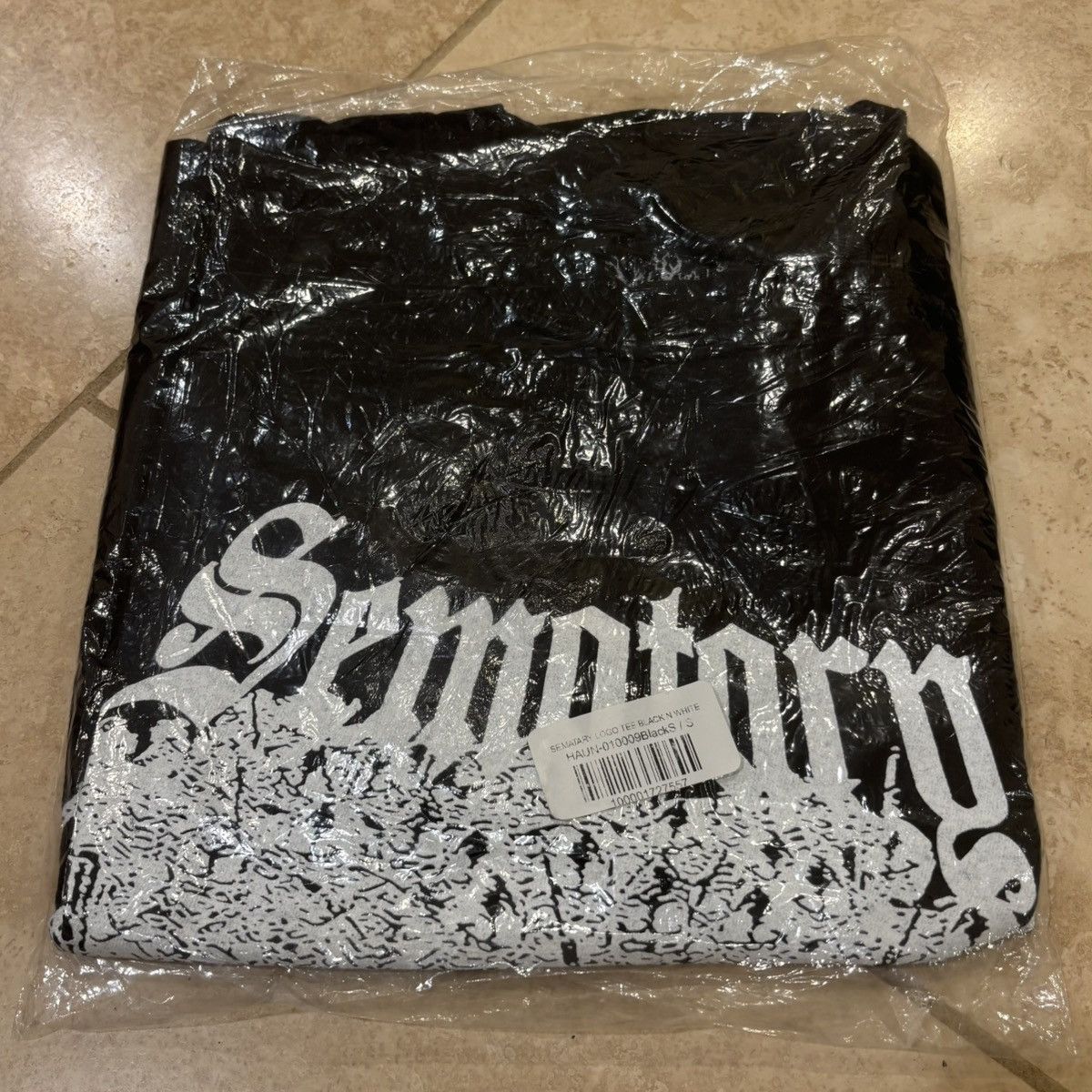 Haunted Mound × Rap Tees Haunted Mound Sematary Skeleton Logo Tee Black ...
