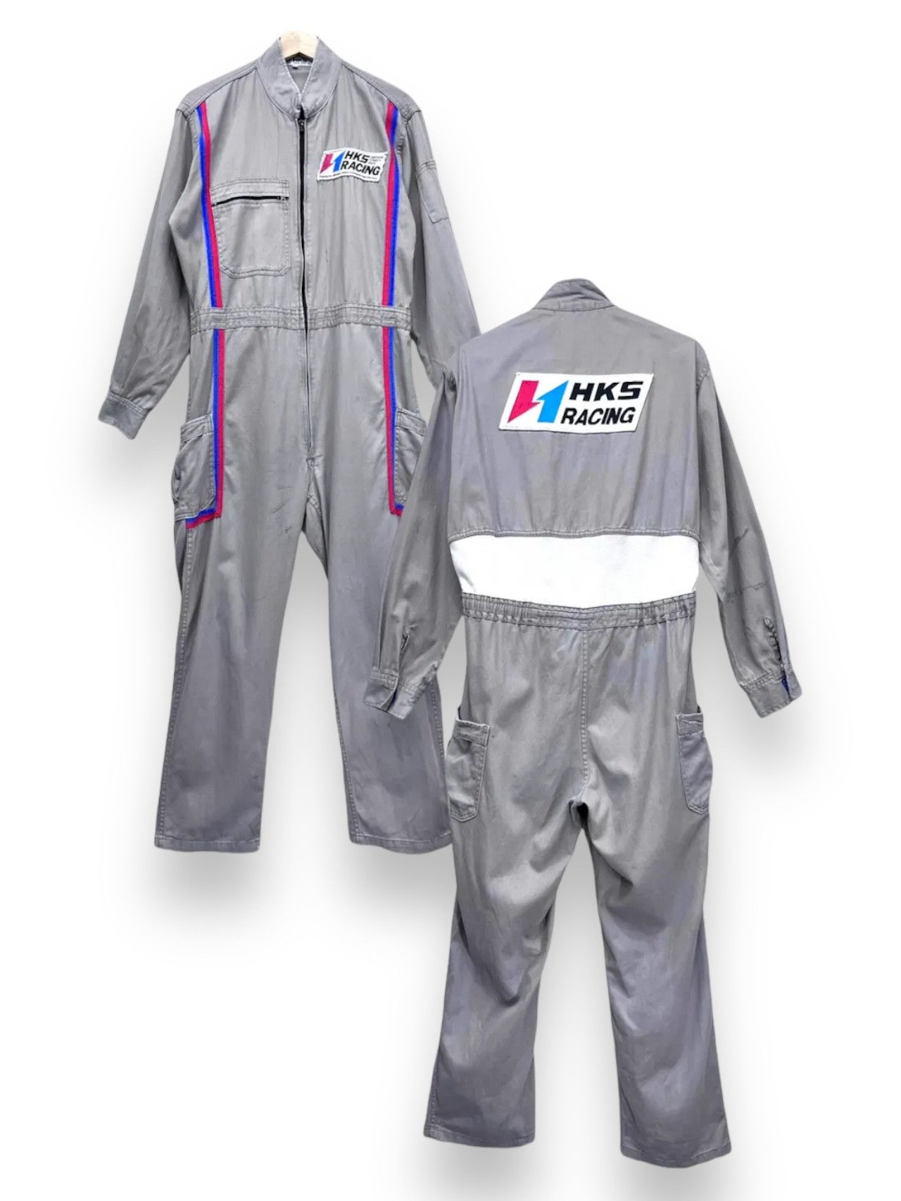 Overalls × Racing × Vintage 🔥🏁VINTAGE 80’s HKS RACING JAPAN Coverall ...