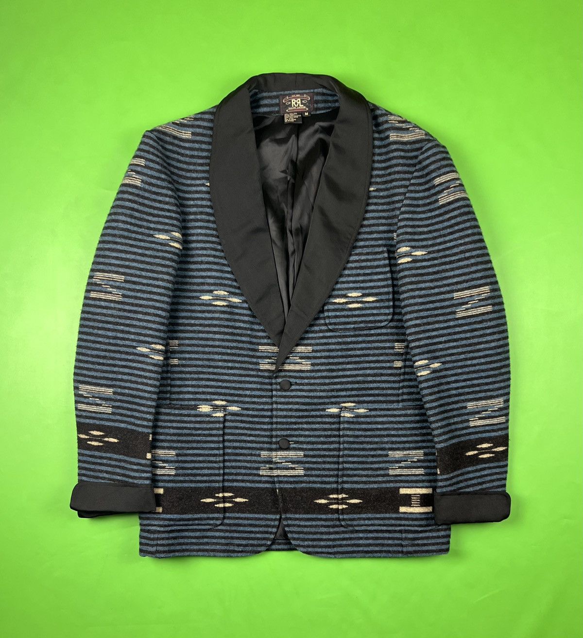RRL Ralph Lauren First Collection RRL / Double RL Wool Navajo Blazer ...
