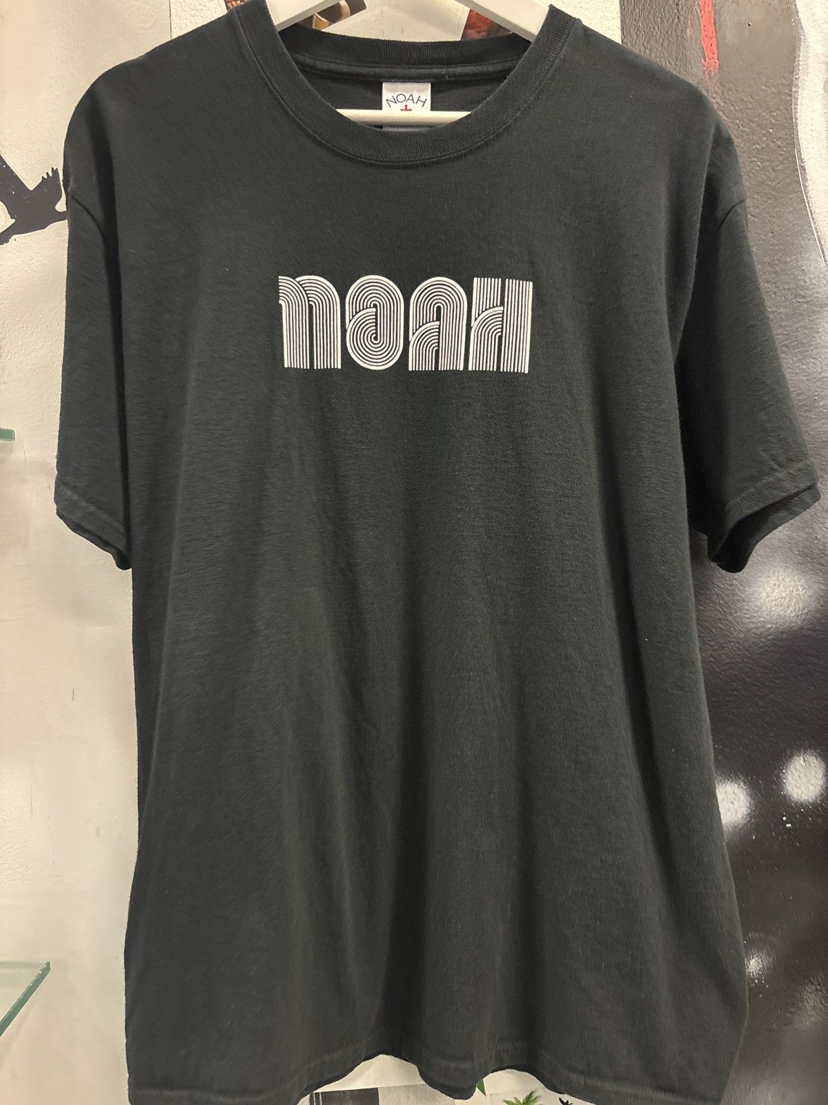 Noah × Streetwear Noah script logo t shirt | Grailed