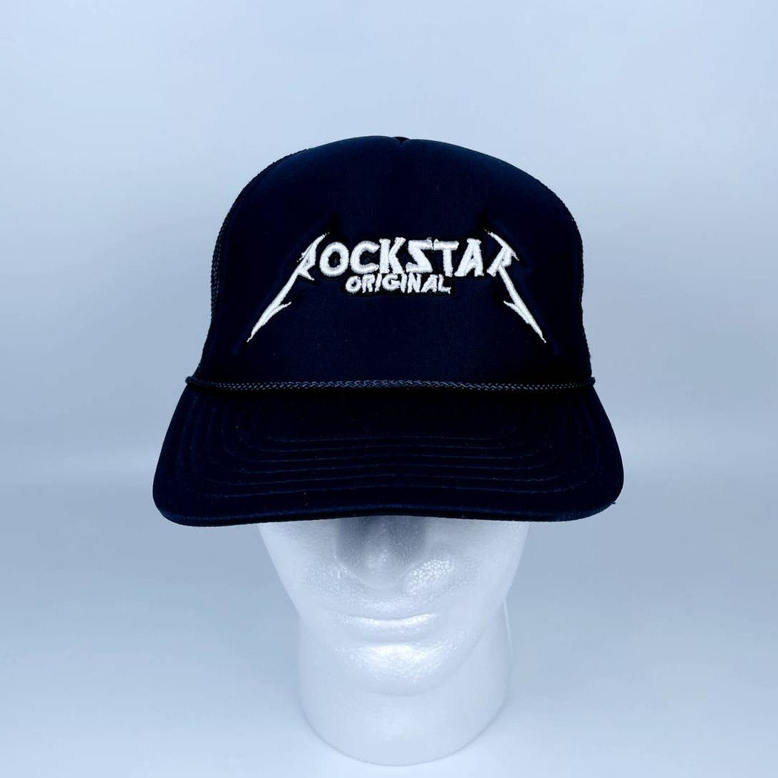 Rockstar Games Vintage ROCKSTAR Original Snapback Trucker Hat Navy ...