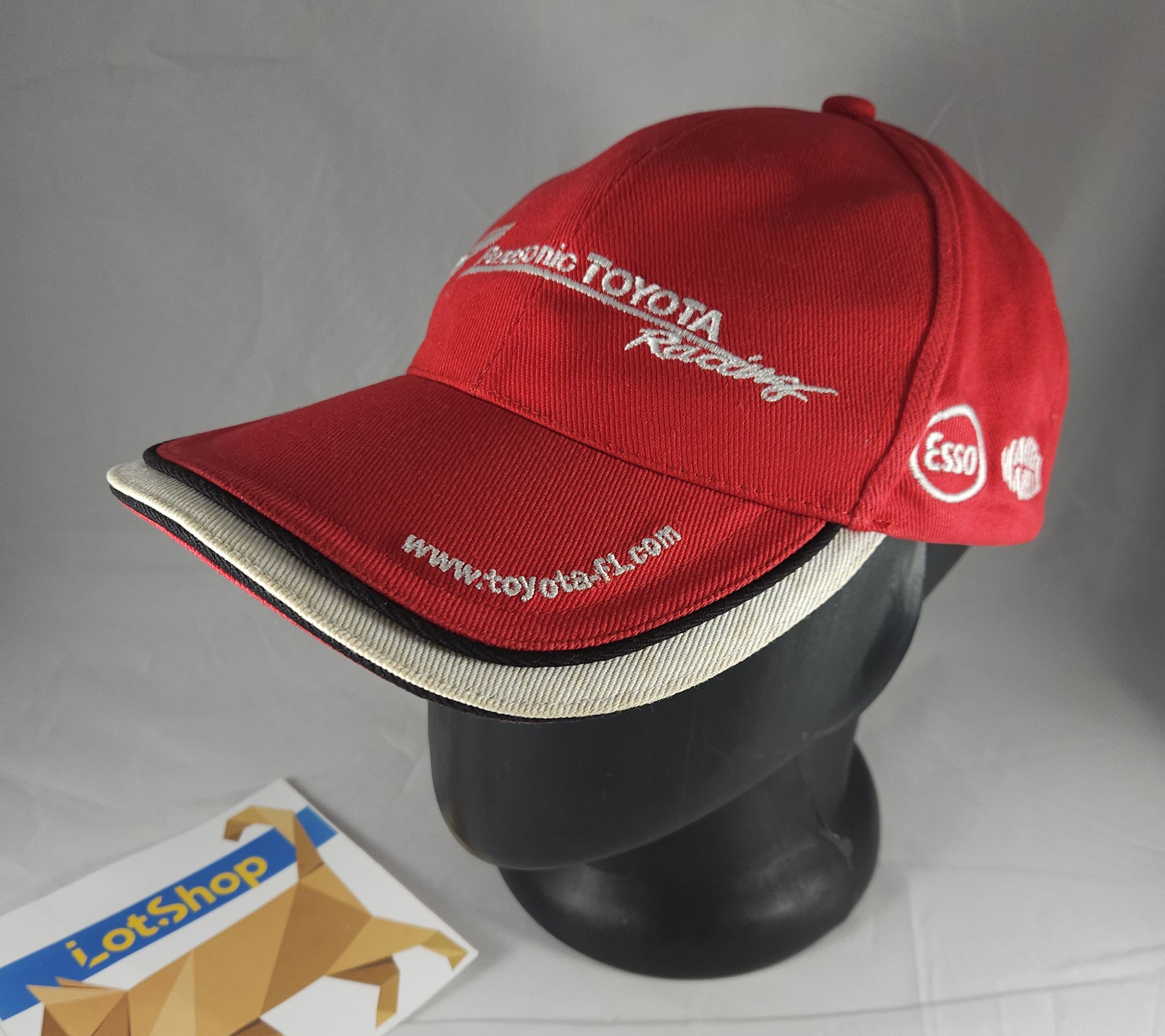 Vintage Panasonic Toyota Racing F1 Formula 1 Vintage Red Hat Cap | Grailed
