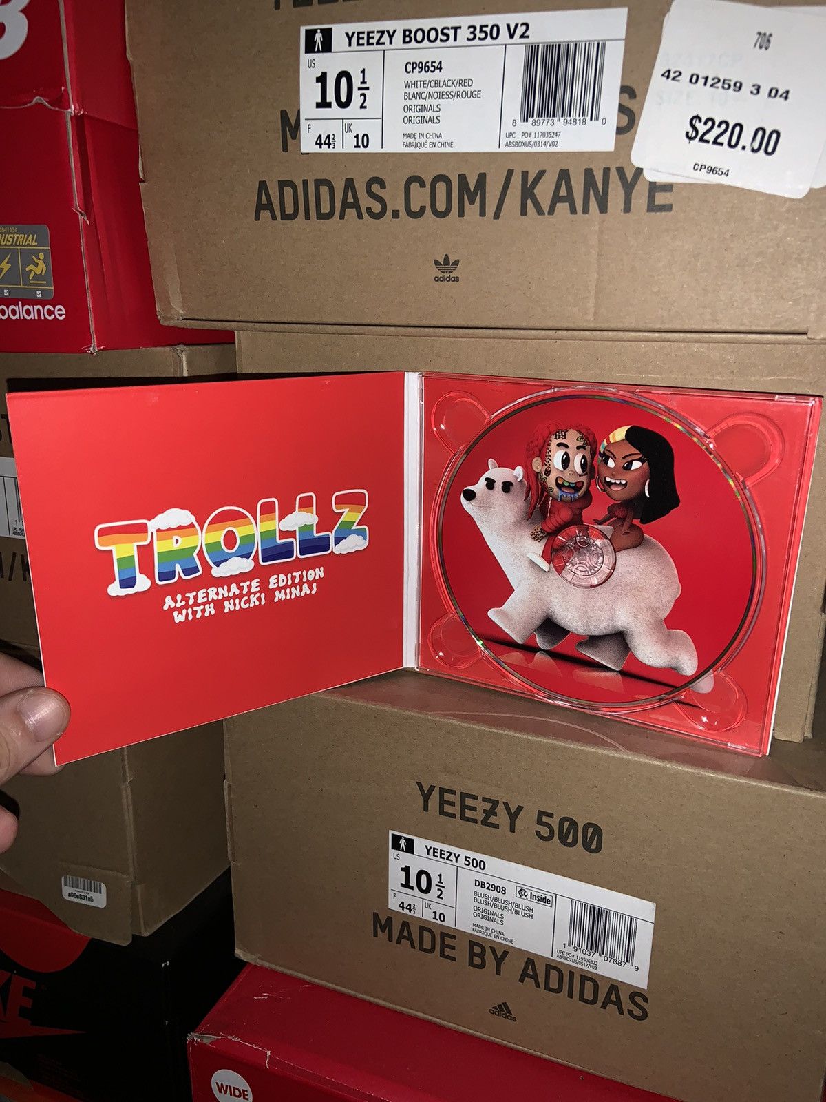 69 6ix9ine & Nicki Minaj SIGNED Trollz CD | Grailed