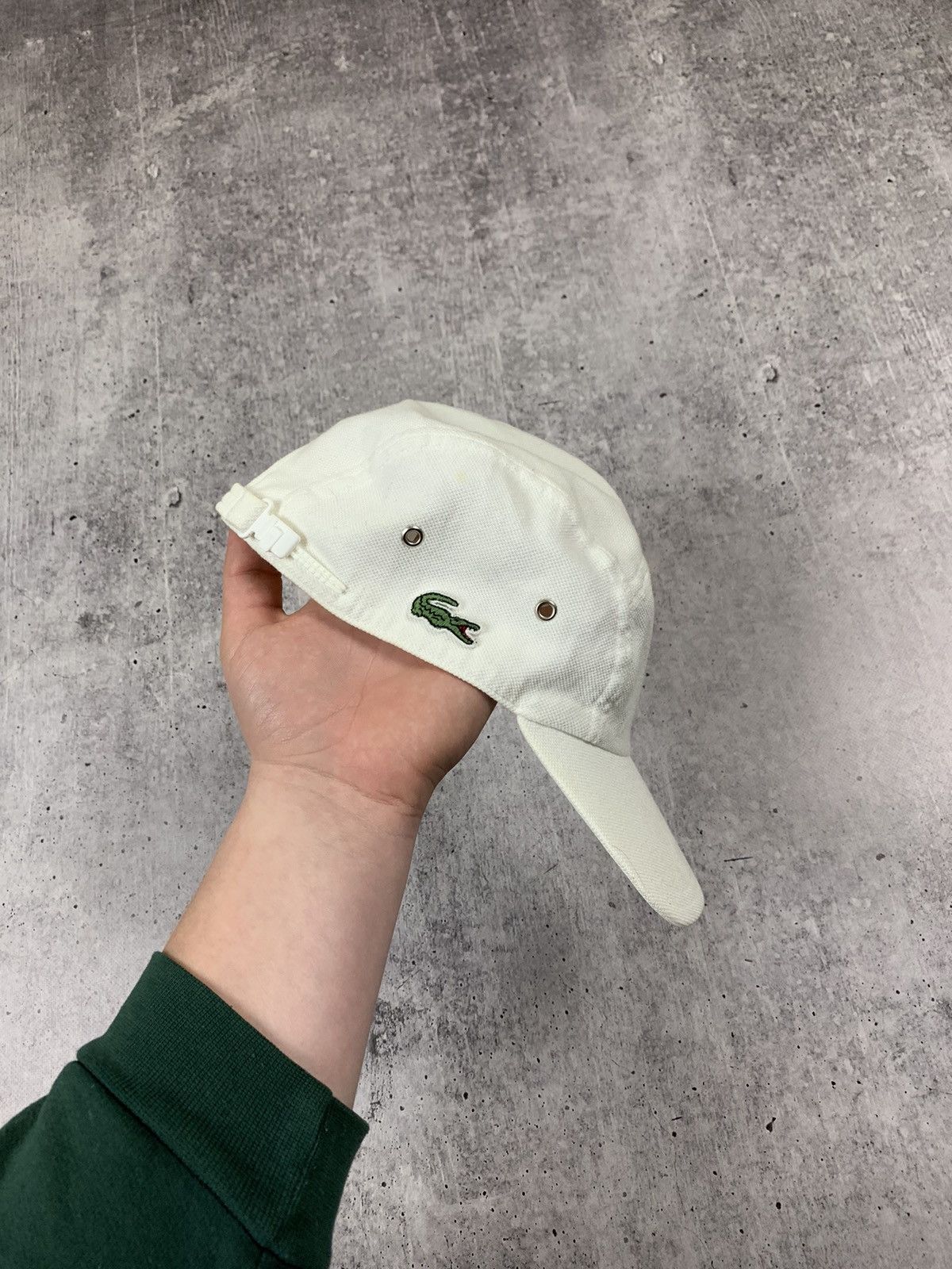 Lacoste × Streetwear × Vintage VINTAGE LACOSTE 5 PANEL CAP T2 RARE Y2K ...