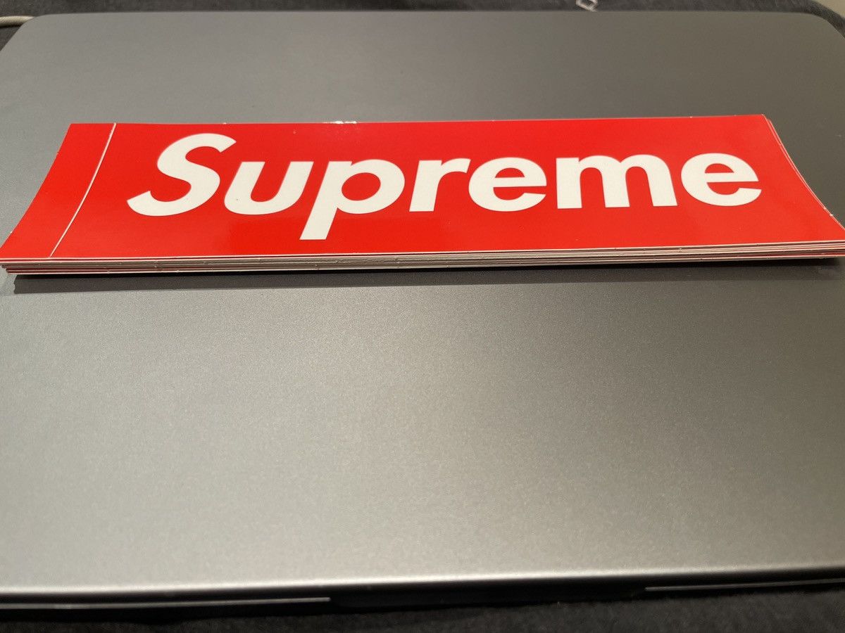 Supreme 10 Supreme Box Logo Stickers | Grailed