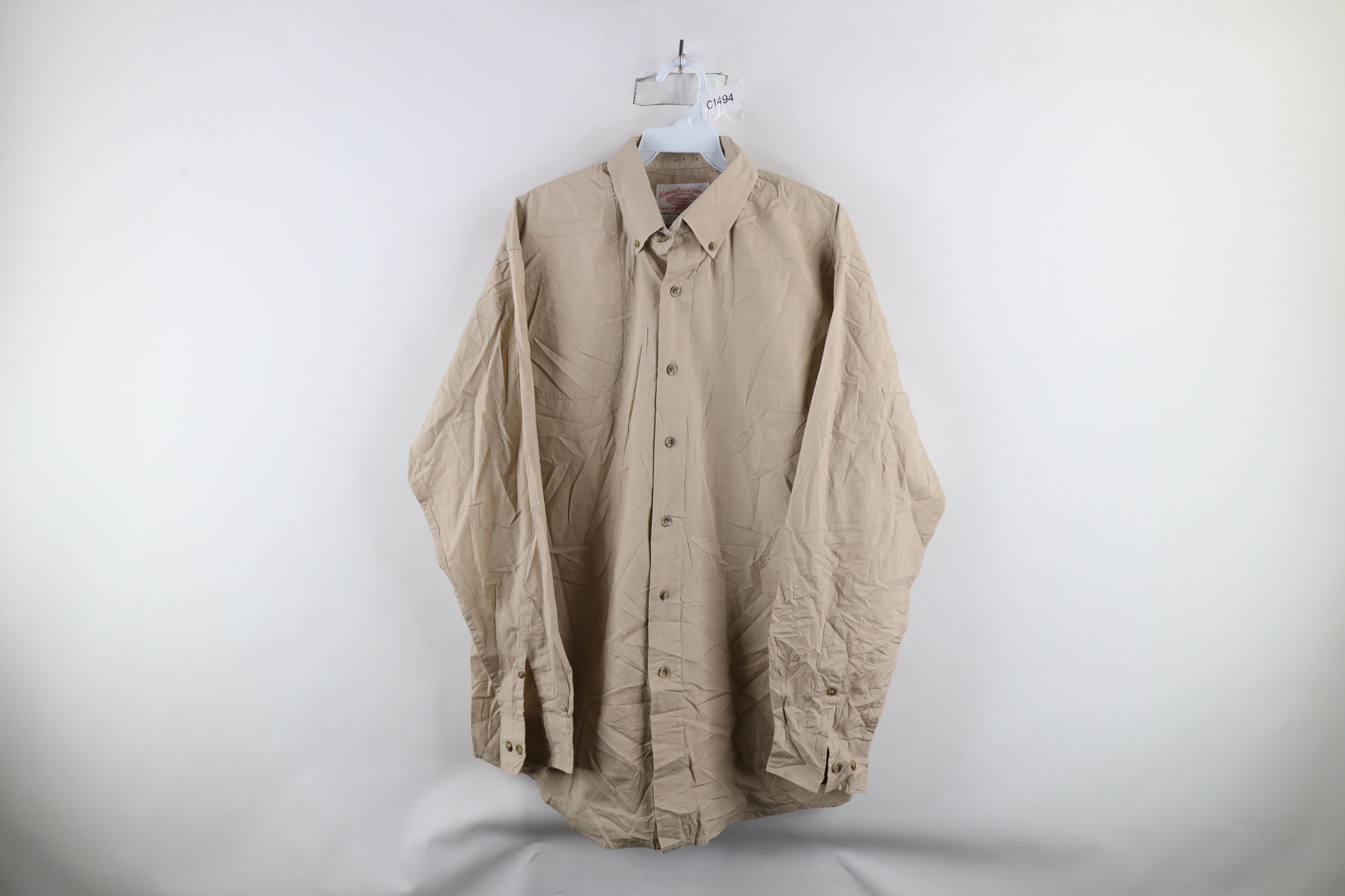 Filson × Vintage Vintage CC Filson Featherweight Shooting Button Shirt ...