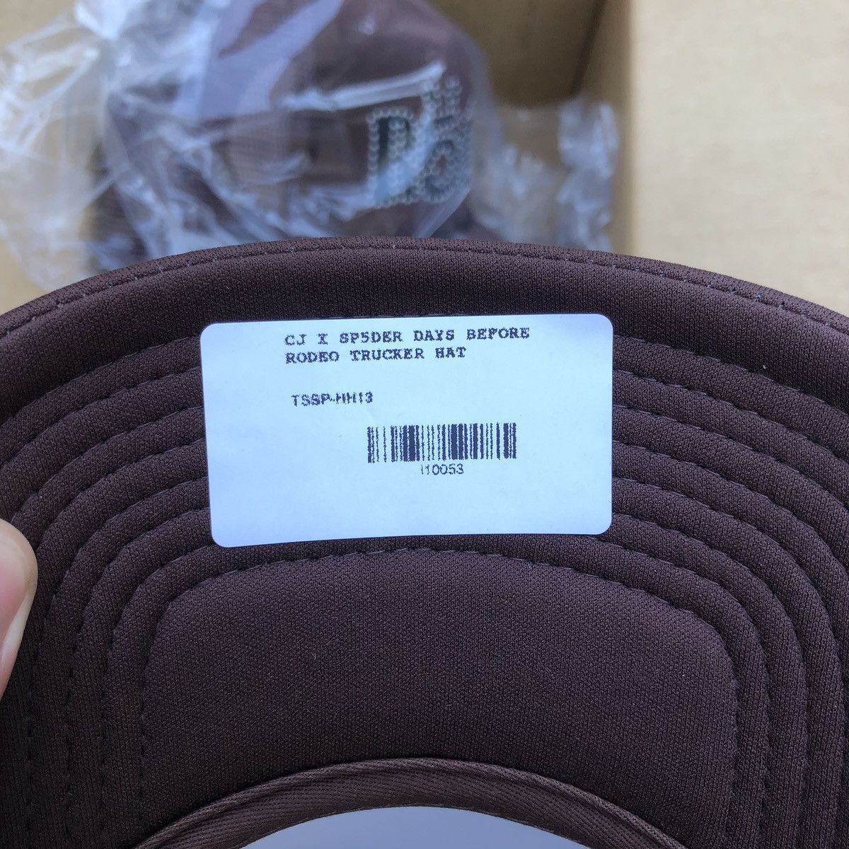 Travis Scott Cactus Jack x Sp5der Days Before Rodeo Trucker | Grailed