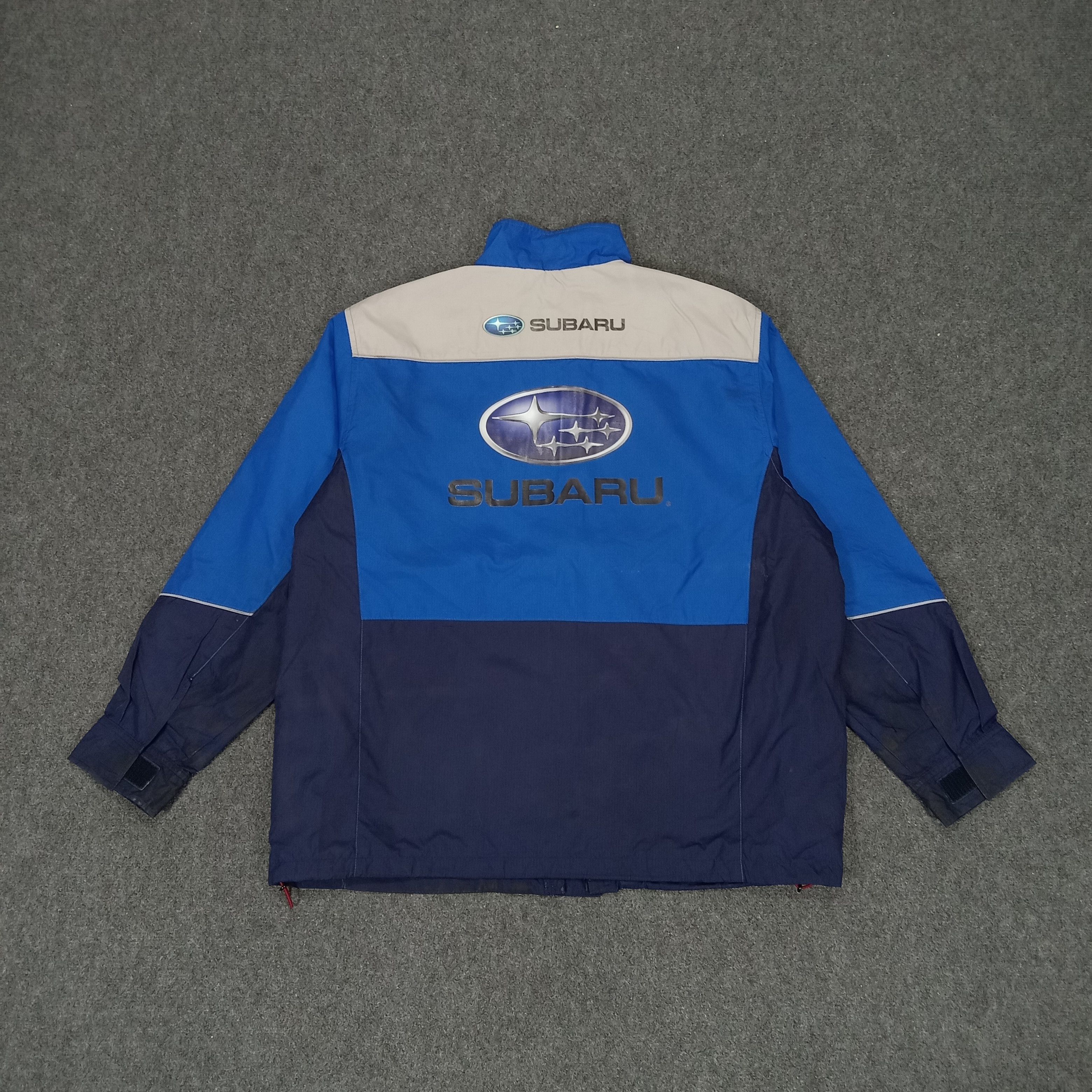 Racing × Vintage × Workers Subaru Racing Team Big Logo Custom Uniform ...
