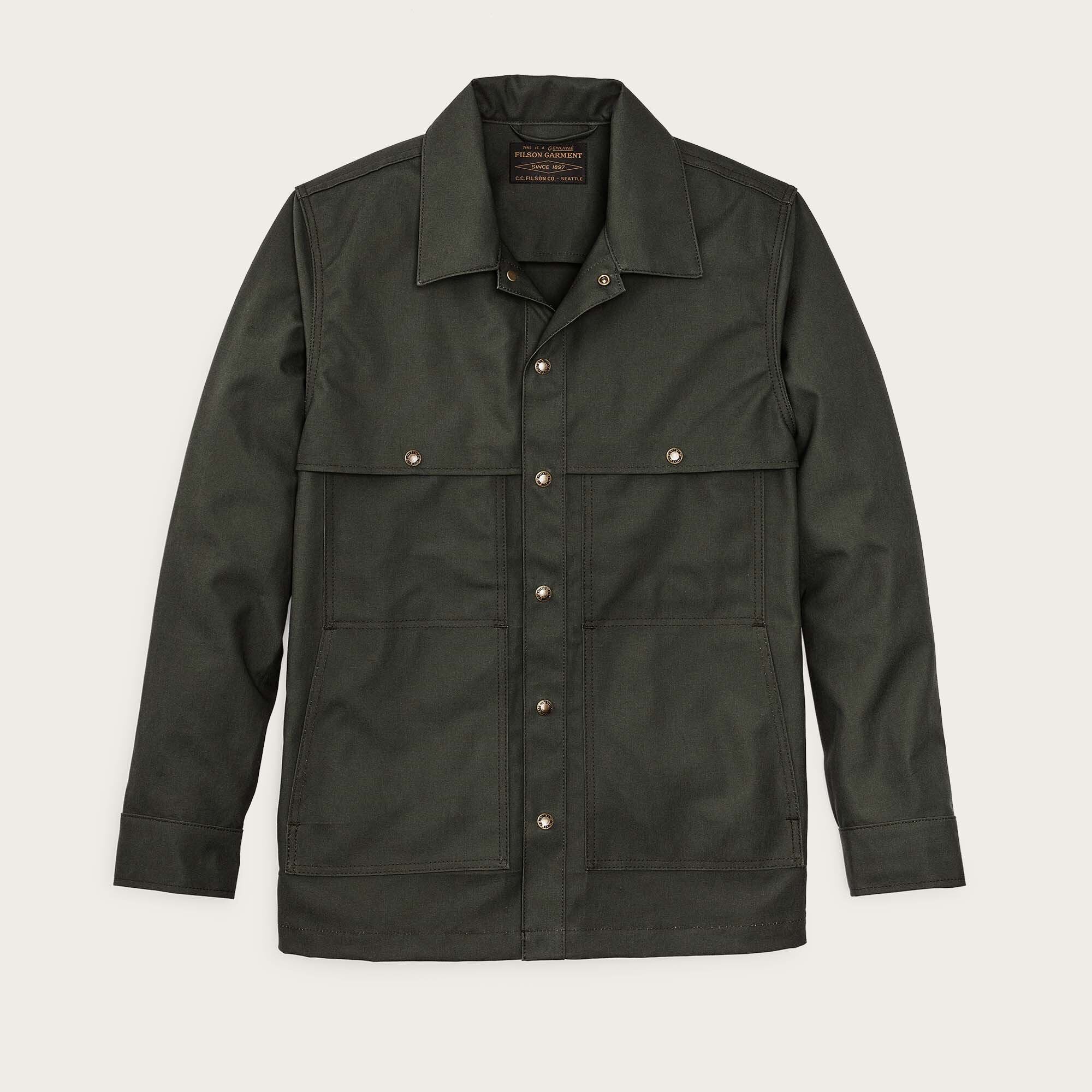 Filson Dry Tin Cloth Jac Shirt | Grailed