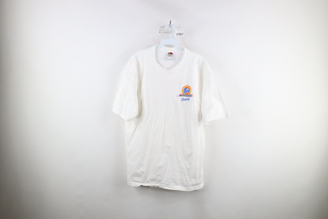 Vintage Vintage NASCAR Ricky Craven Tide Downy Racing T-Shirt White ...